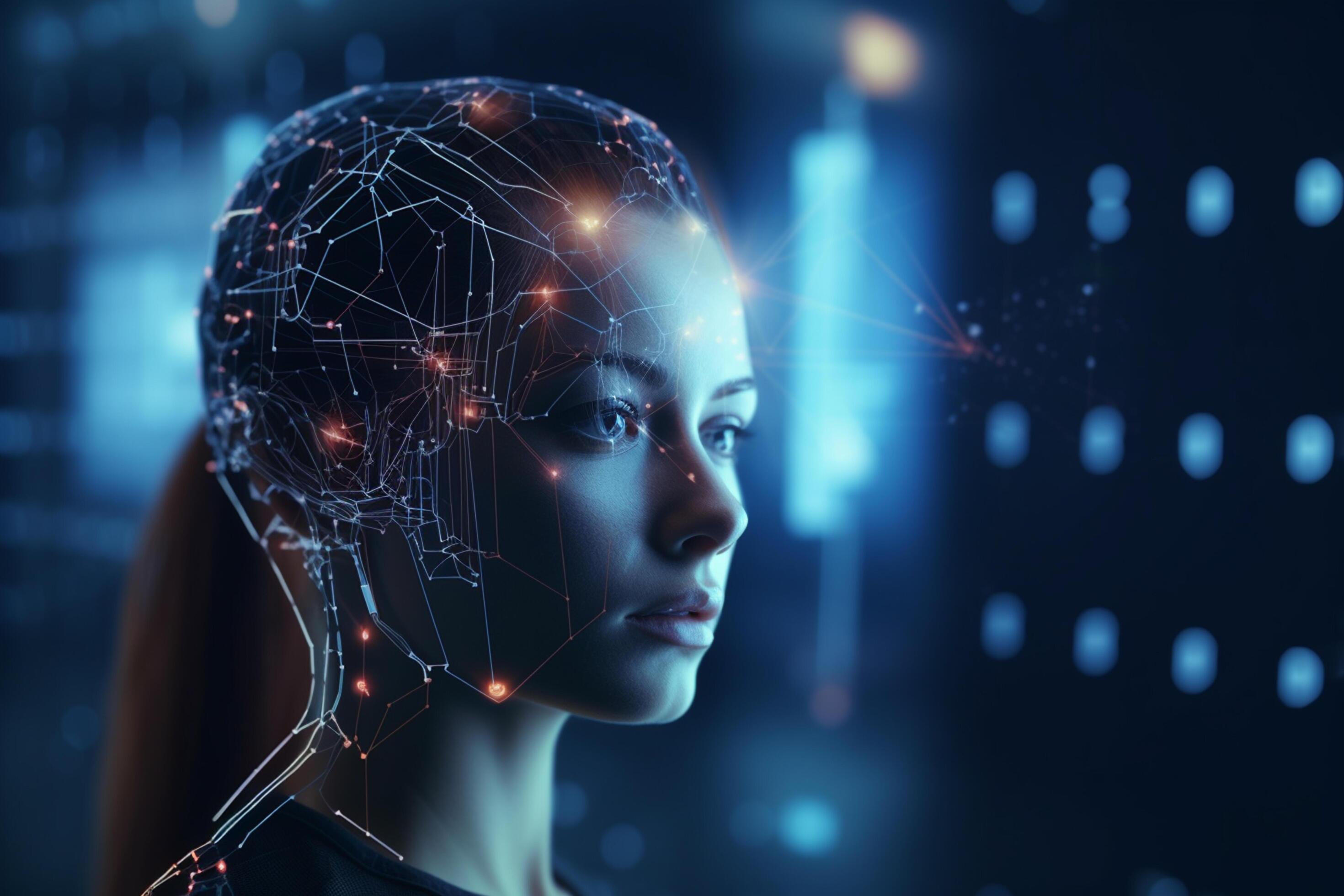 The Future of Digital Communication AI-Powered Control and Automation 24059499 Stock Photo at ...