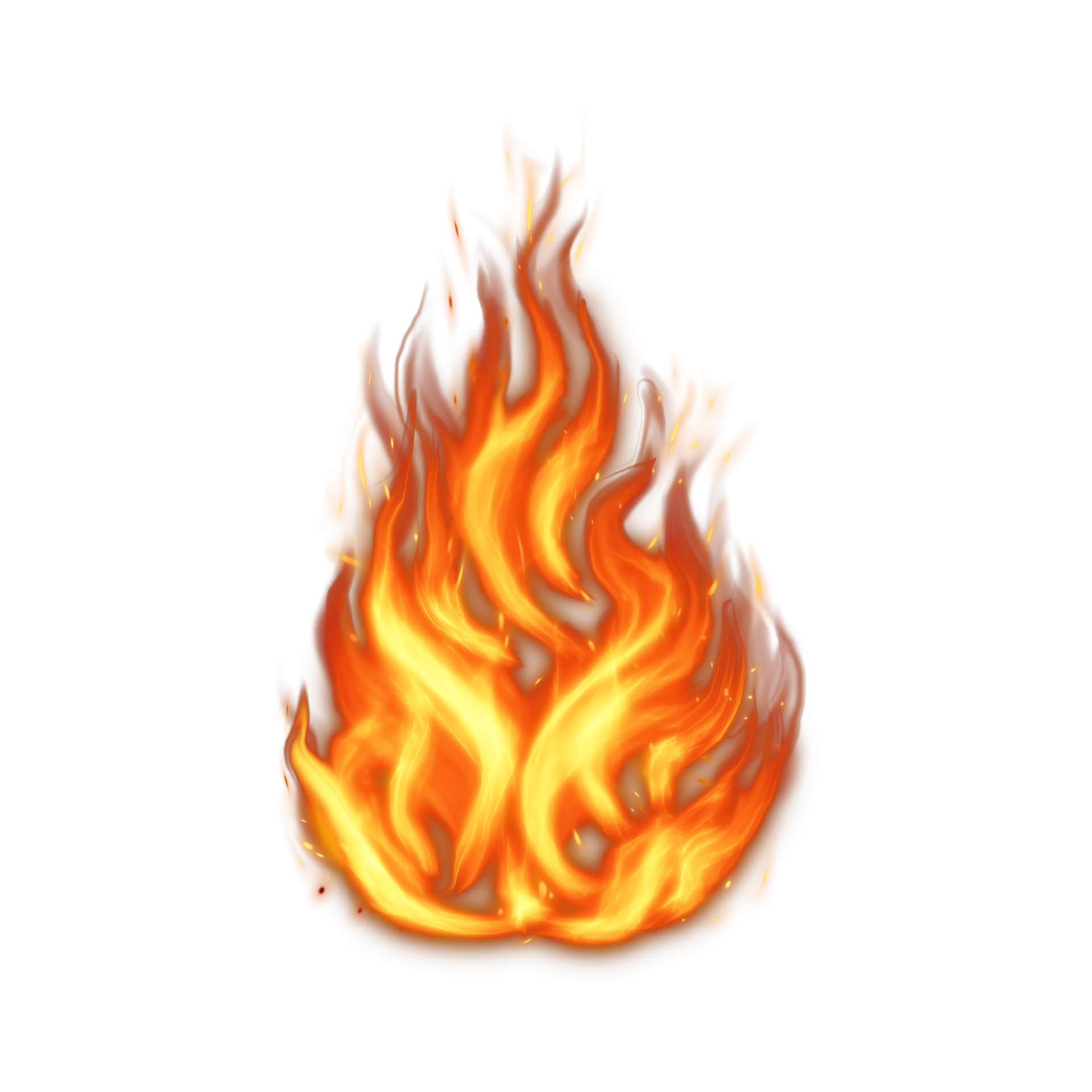 Realistic Burning Fire Flames Burning Hot Sparks Realistic Fire Flame Fire Flames Effect