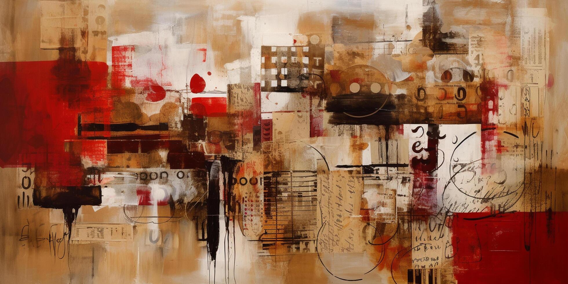 Layers of Urban Flair A Multifaceted Mixed Media Painting with Dynamic ... Layers of Urban Flair A Multifaceted Mixed Media Painting with Dynamic ...