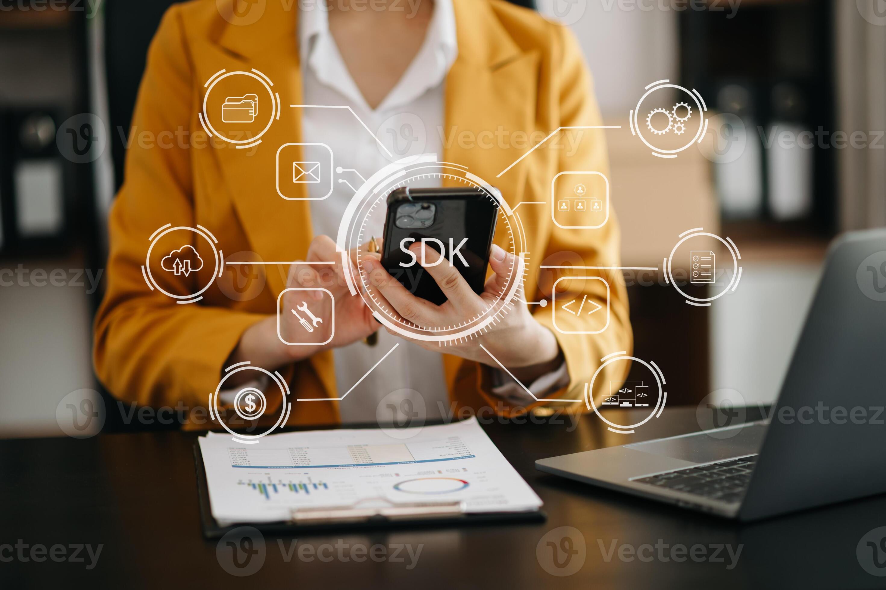 Sdk Software Development Kit Programming Language Technology Concept