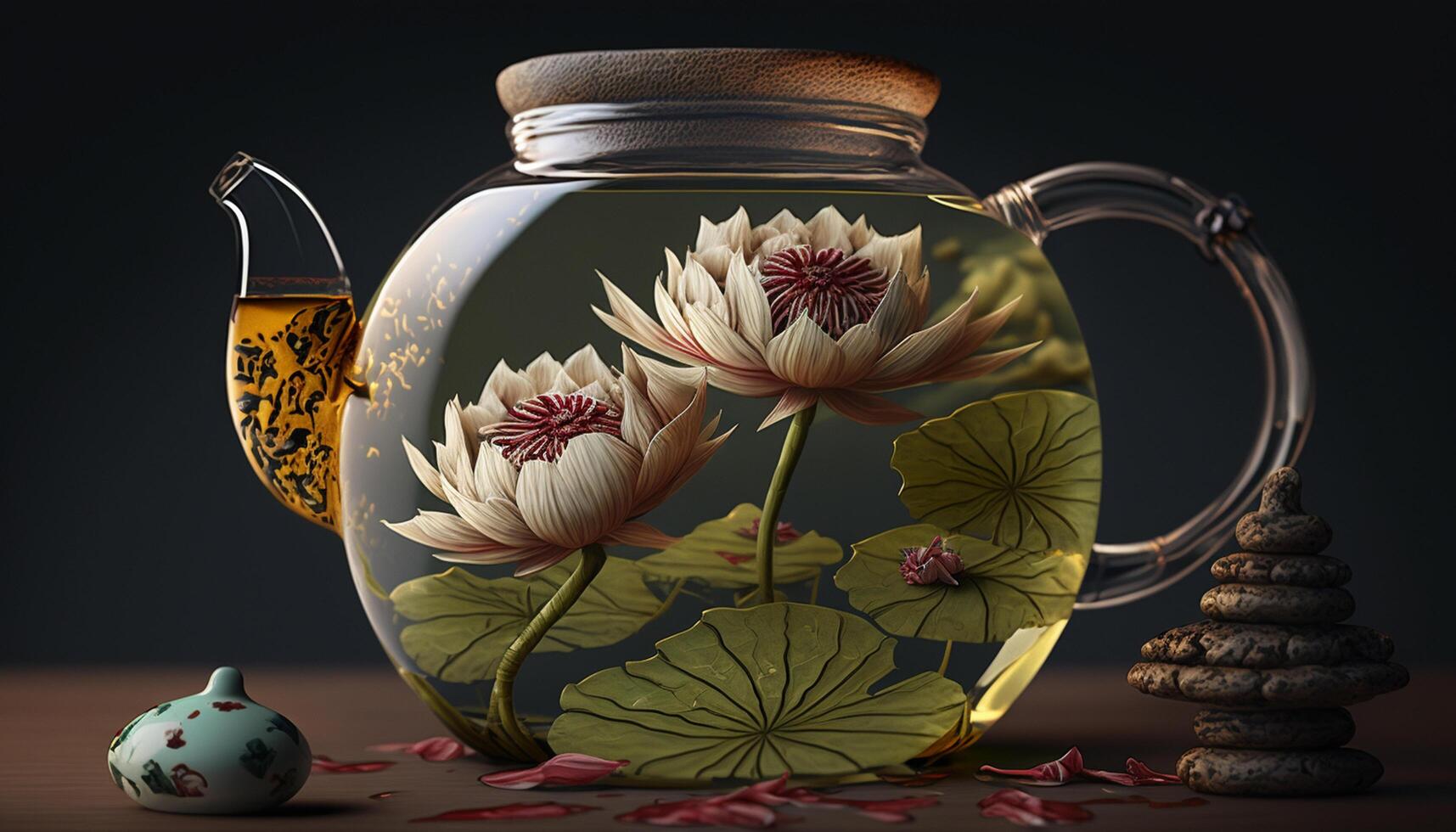 Lotus Tea Stock Photos, Images and Backgrounds for Free Download