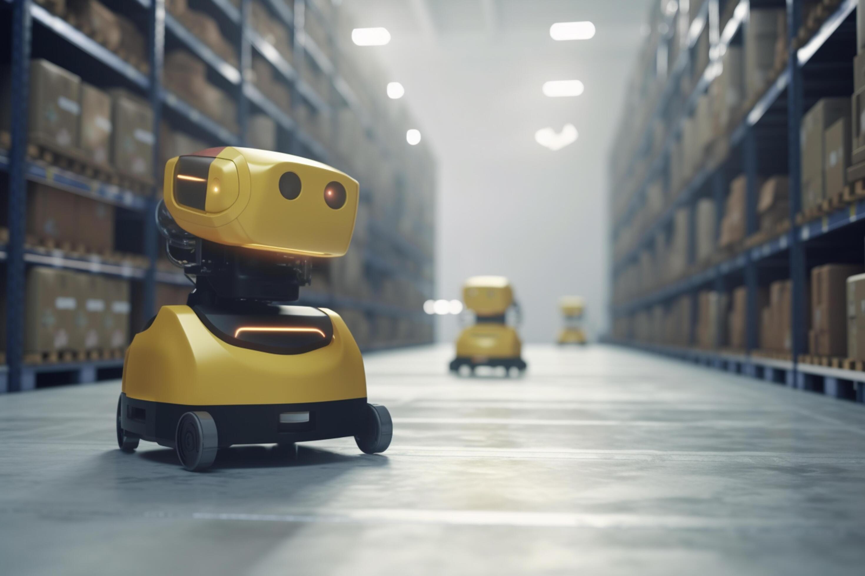 Automated Warehouse Management Ai Controlled Robotics For Efficient Inventory Handling 24067069
