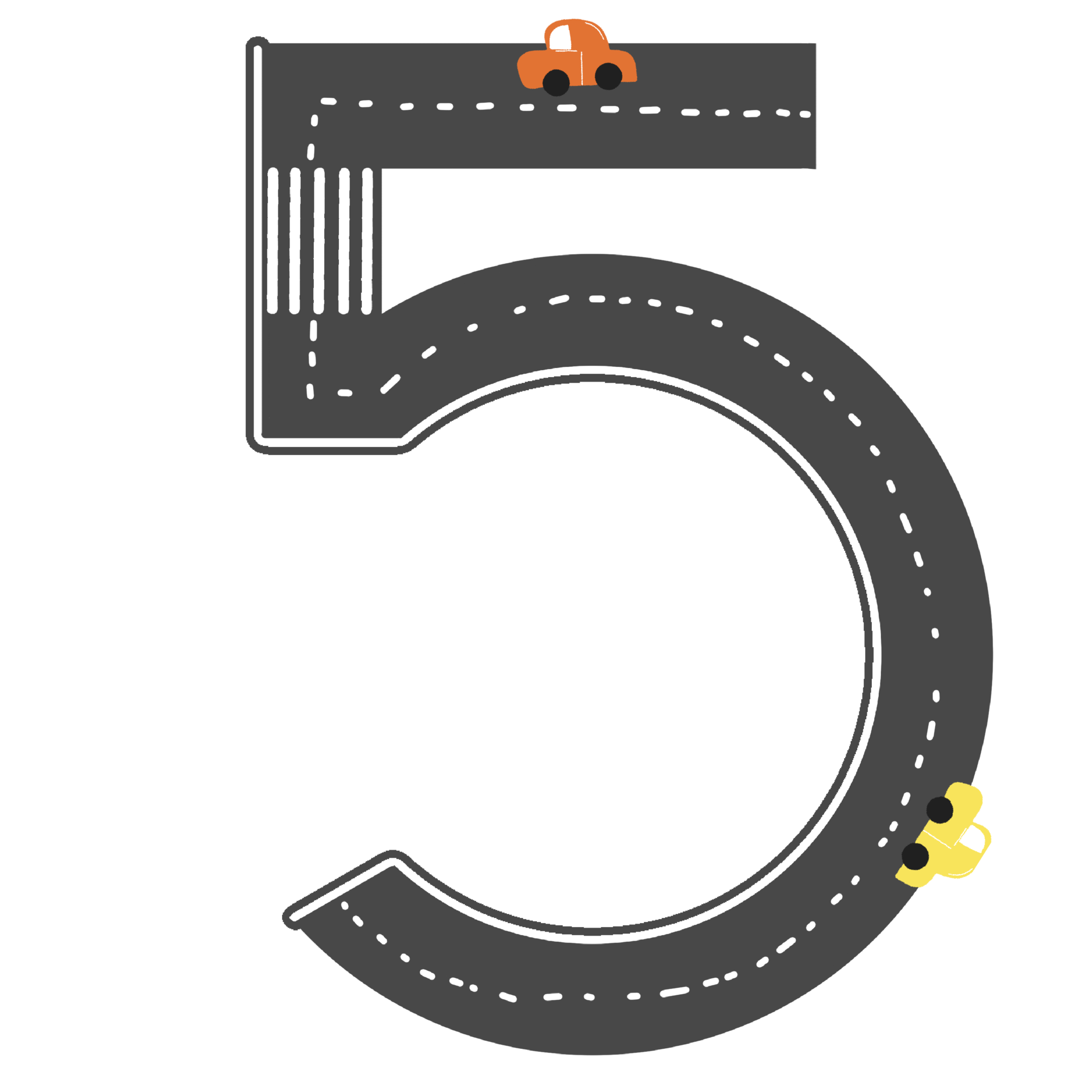 A Number With Road Style 24068047 PNG a-number-with-road-style-24068047-png