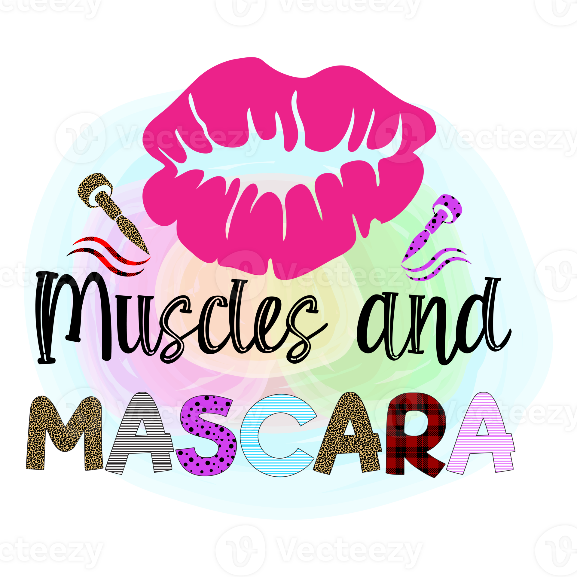 Makeup Sublimation Design 24068748 Png