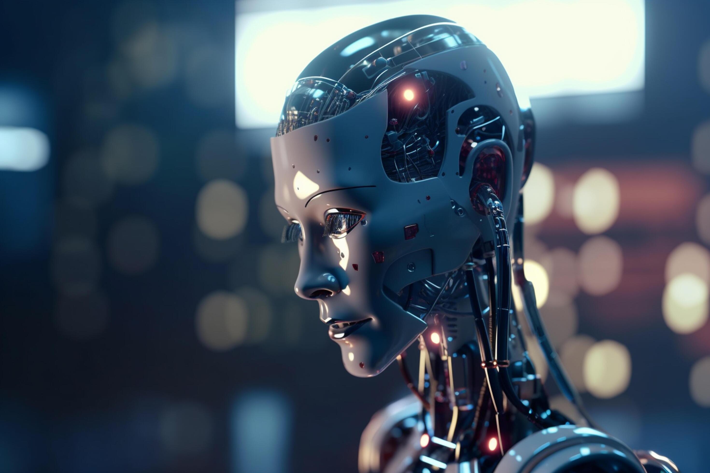 Revolutionizing Robotics with AI Conceptual Illustration 24069154 Stock Photo at Vecteezy