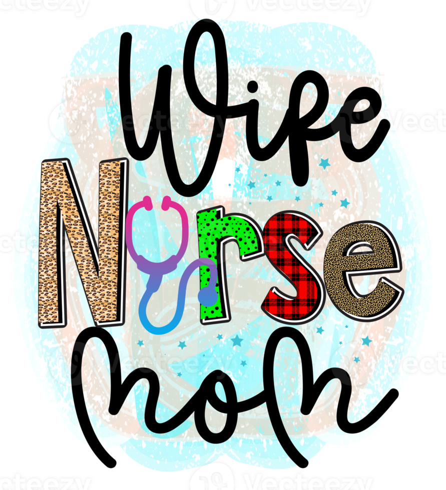 Nurse Sublimation Design 24069649 PNG Nurse Sublimation Design 24069649 PNG