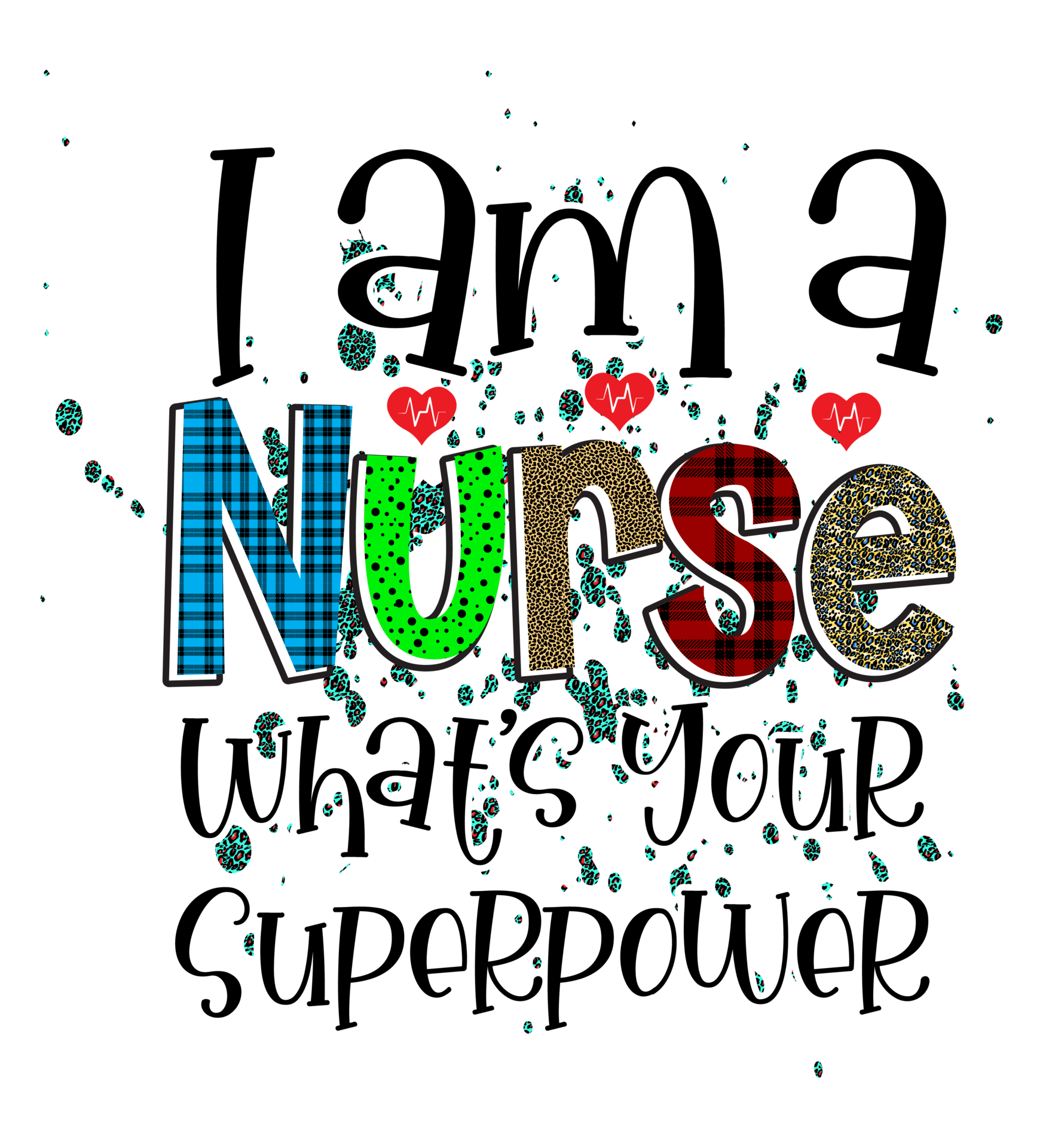Nurse Sublimation Design 24071213 PNG Nurse Sublimation Design 24071213 PNG