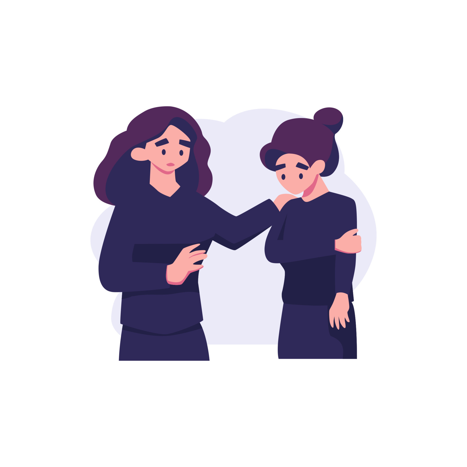 empathy flat style illustration vector design 24071699 Vector Art at ...