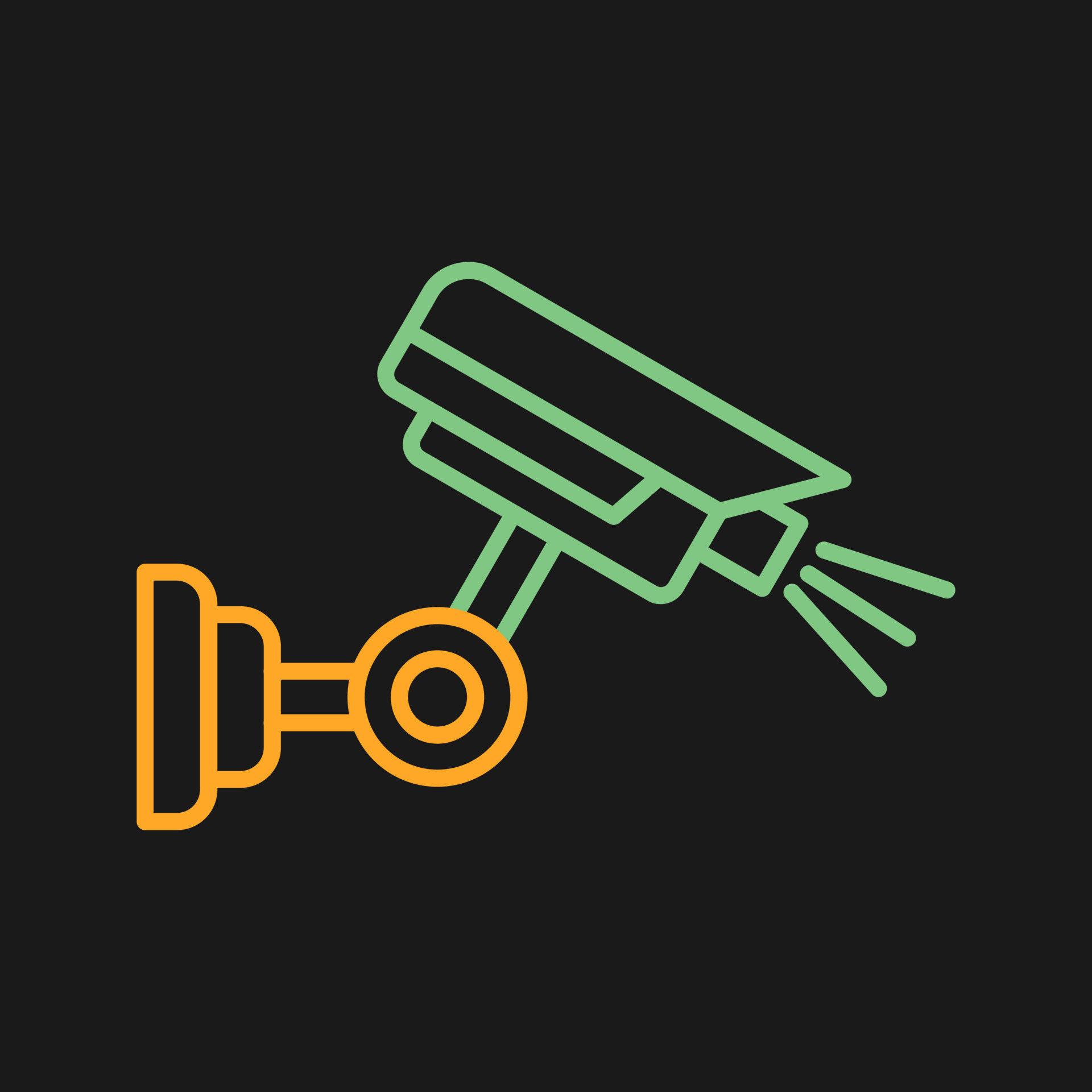 Security Camera Vector Icon 24072799 Vector Art at Vecteezy
