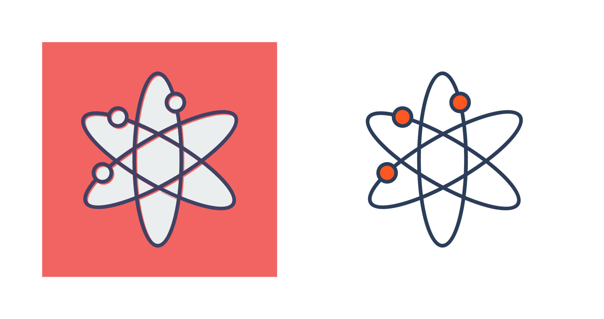 Atomic Structure Vector Icon 24073393 Vector Art At Vecteezy