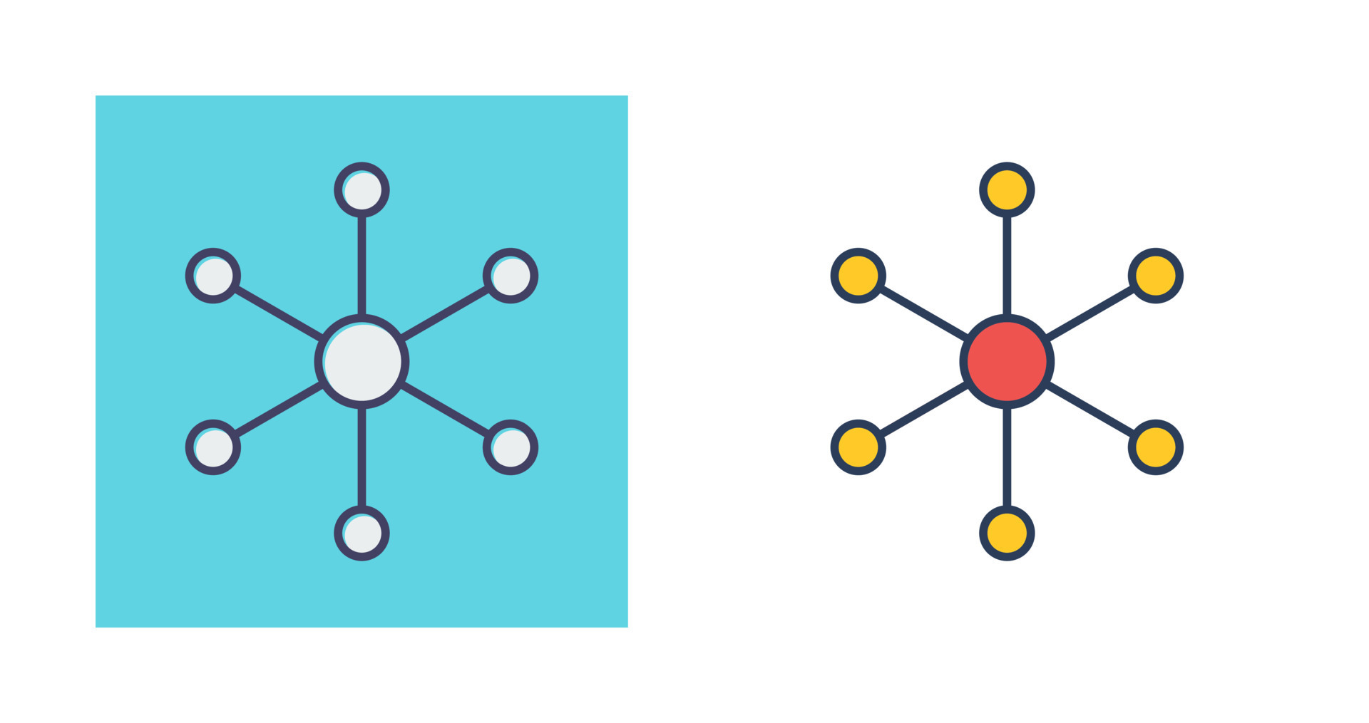 Molecular Structure Vector Icon 24073402 Vector Art At Vecteezy