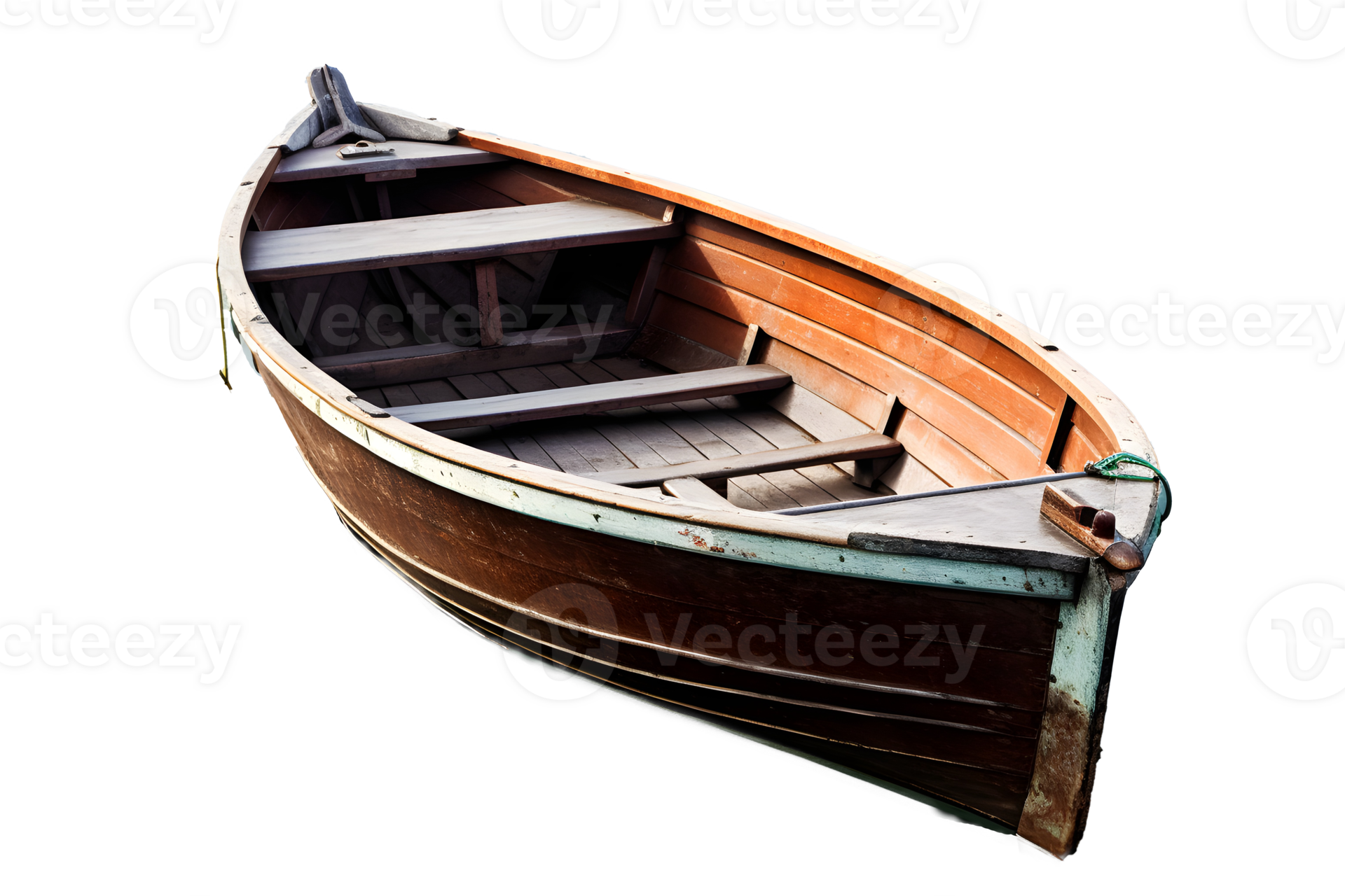 A wooden boat floating on a clear, transparent background, 24073570 PNG A wooden boat floating on a clear, transparent background, 24073570 PNG