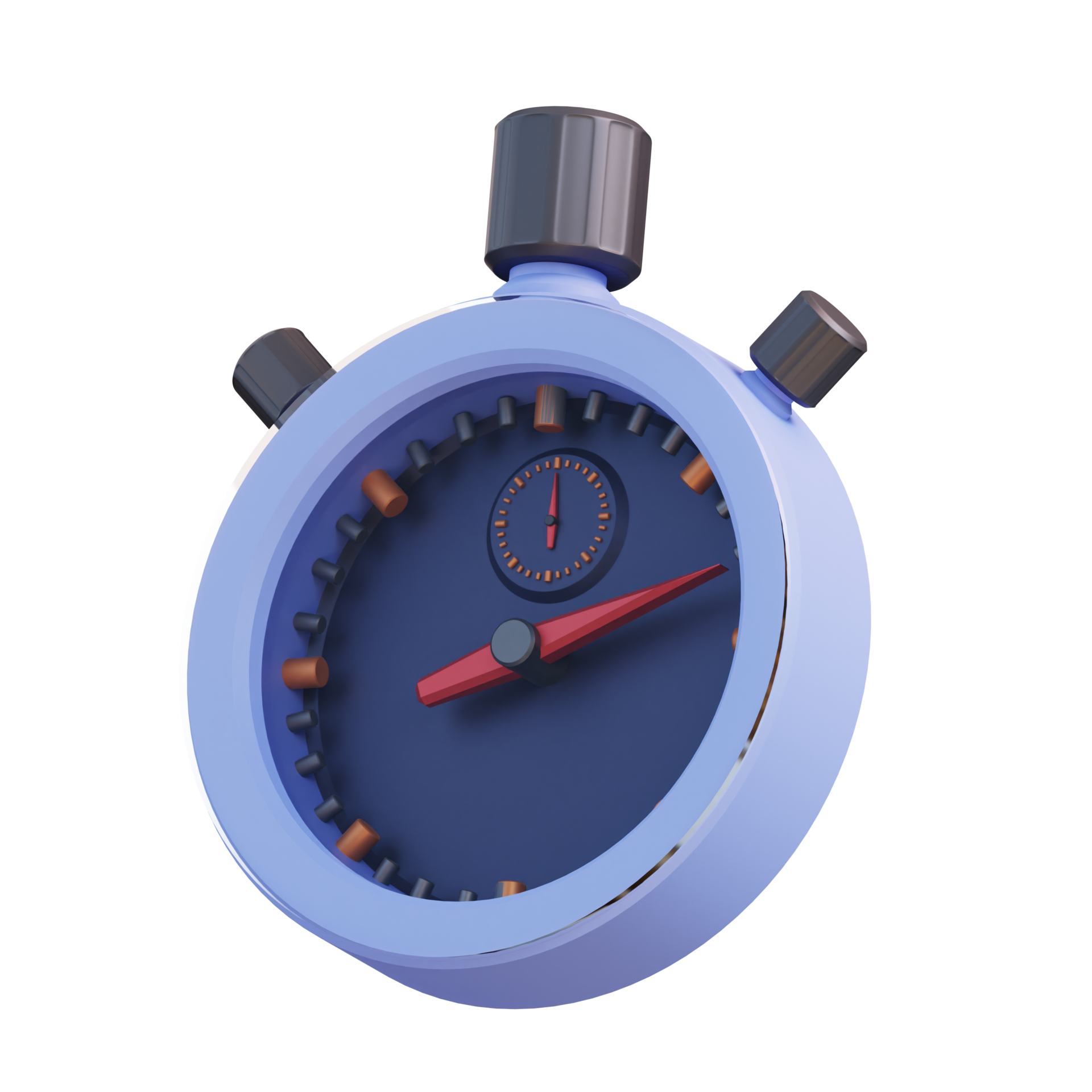 3d Illustration Stopwatch 24073736 Png