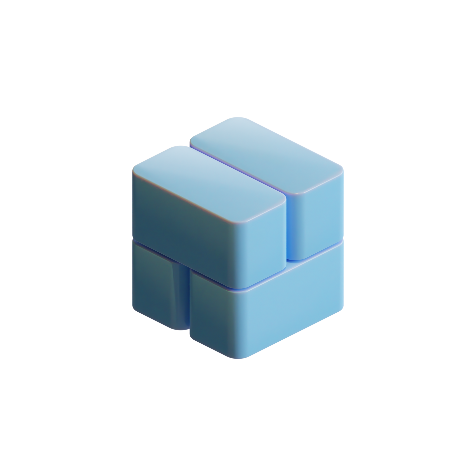 Cube 3d Render Element 24073795 Png