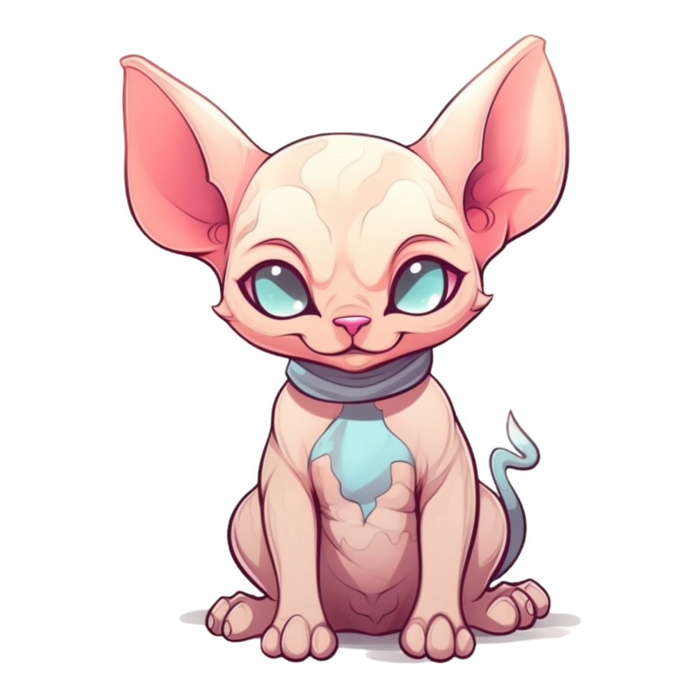sphynx gato clipart, ai gerado 24077624 PNG sphynx gato clipart, ai gerado 24077624 PNG