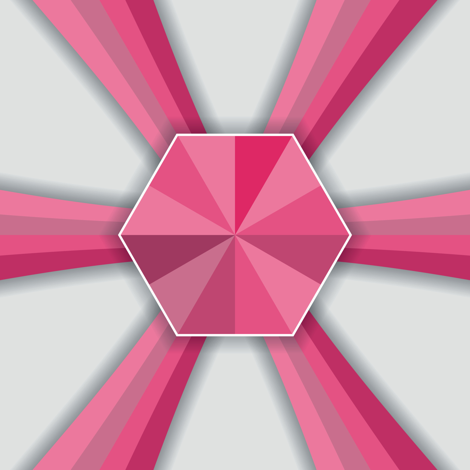 Hexagonal Geometric Shape Isolated Background 24077975 Vector Art At Vecteezy