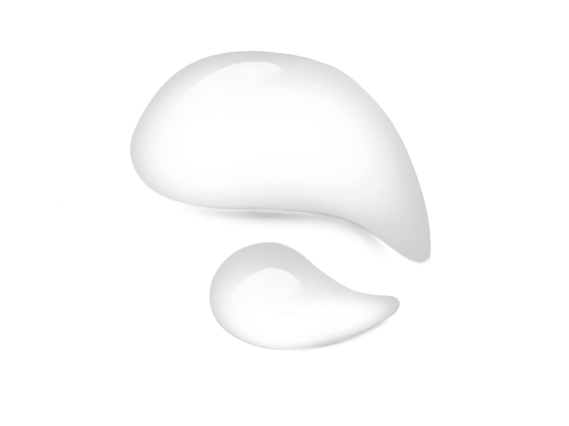 Realistic Water Drop Free Form Shape Isolated On Transparency Background 24078474 Png
