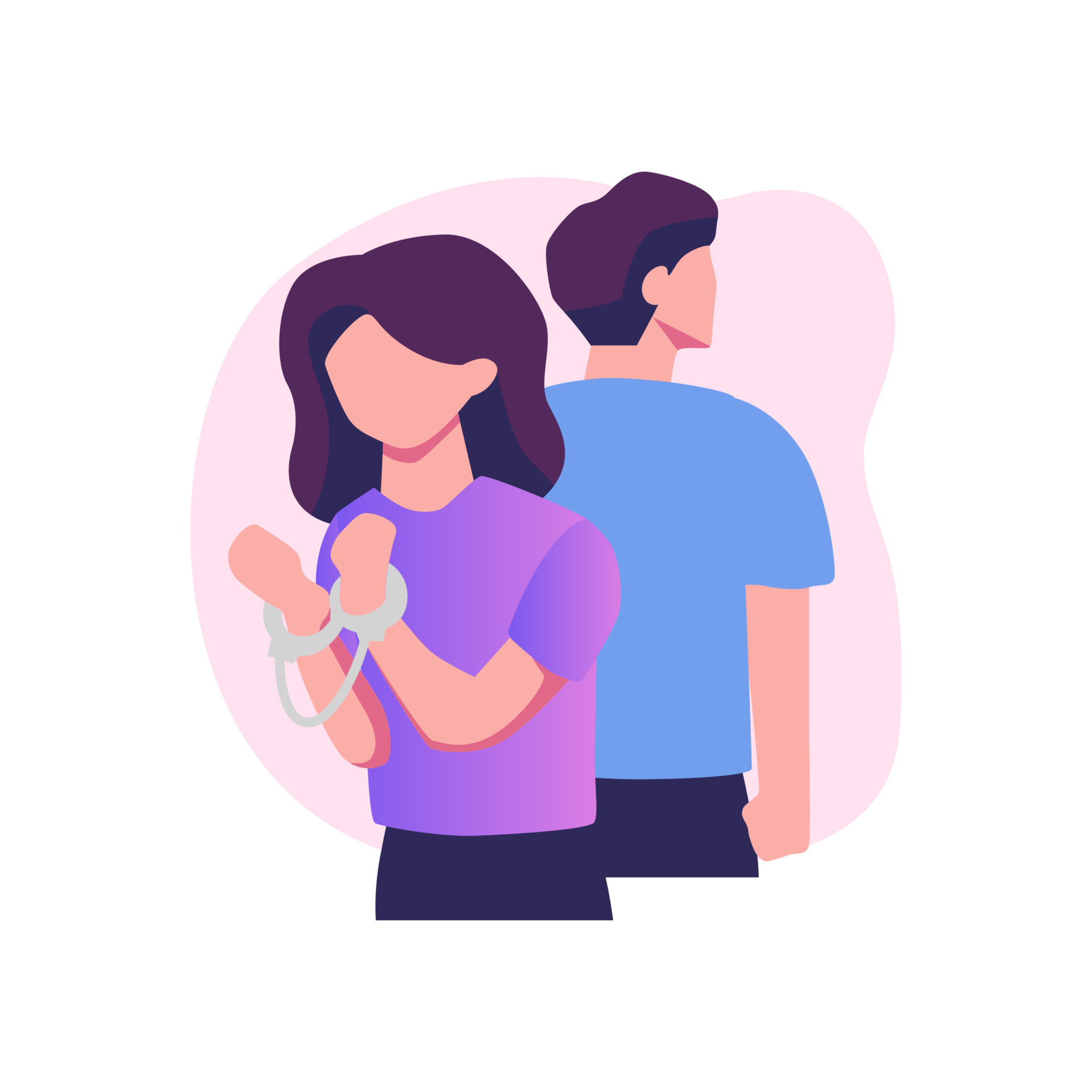 codependency flat style illustration vector design 24082333 Vector Art ... codependency flat style illustration vector design 24082333 Vector Art ...