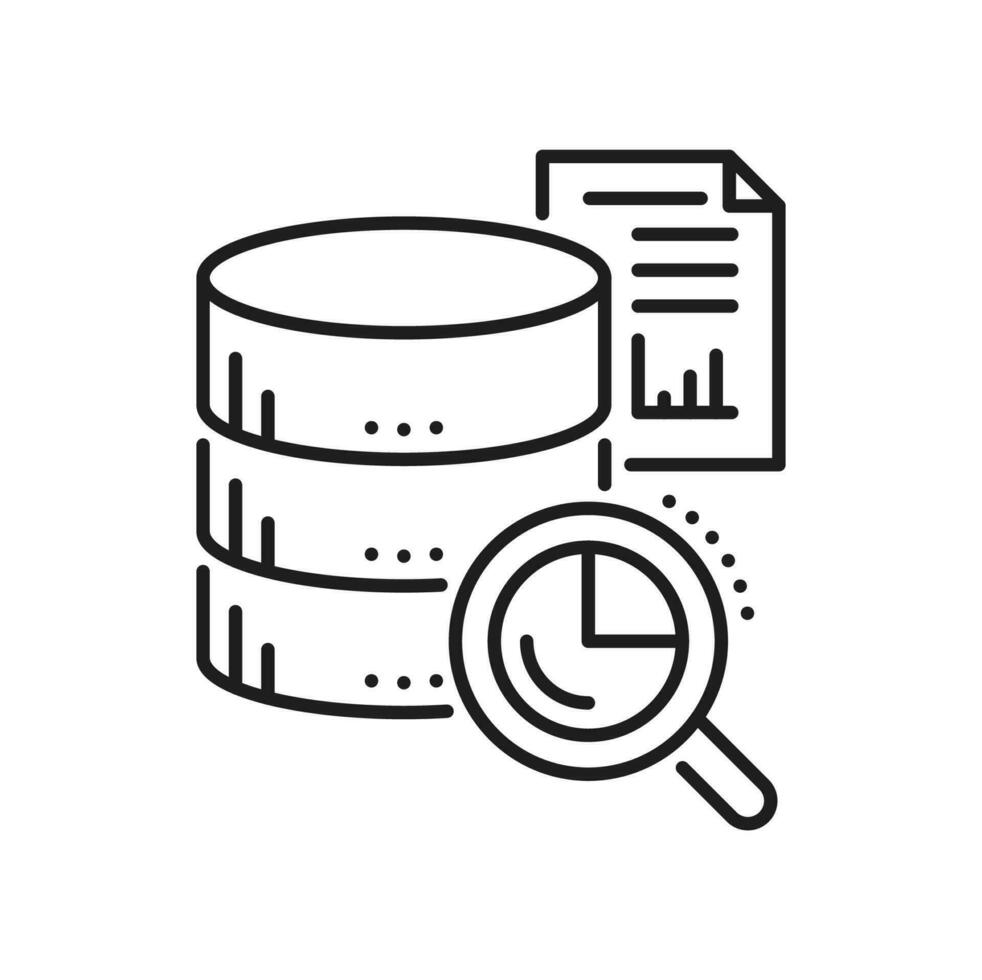Database Network Server Cloud Storage Line Icon 24082611 Vector Art At Vecteezy