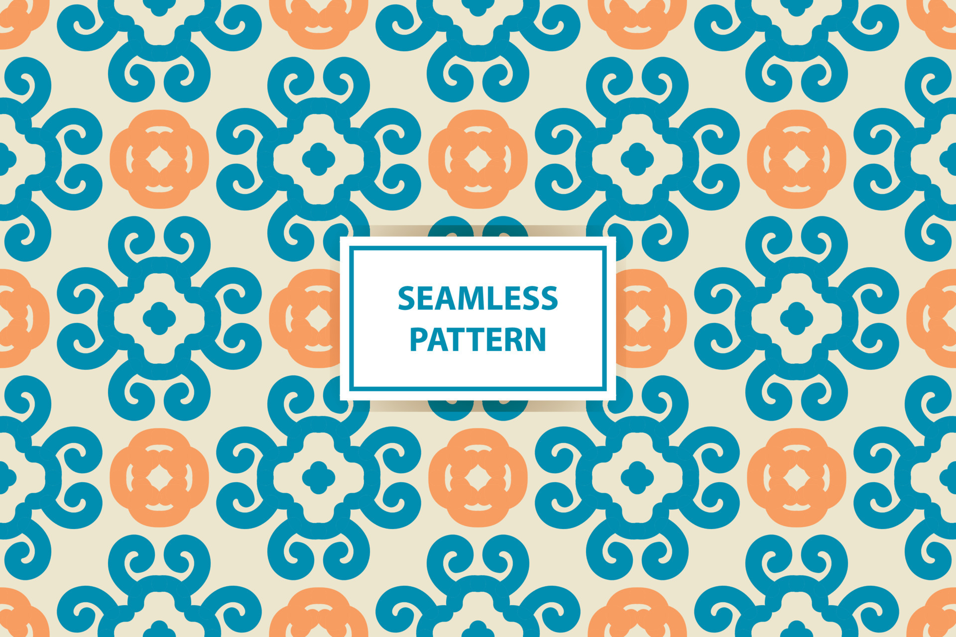 seamless pattern. vintage pattern design. 24084835 Vector Art at Vecteezy