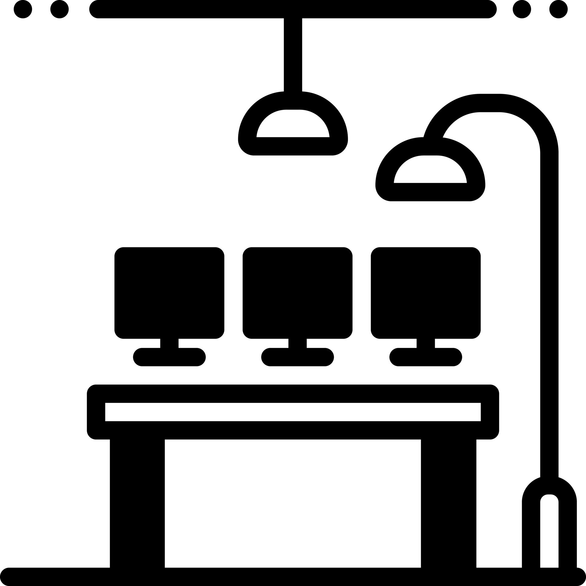 solid icon for work place 24086809 Vector Art at Vecteezy