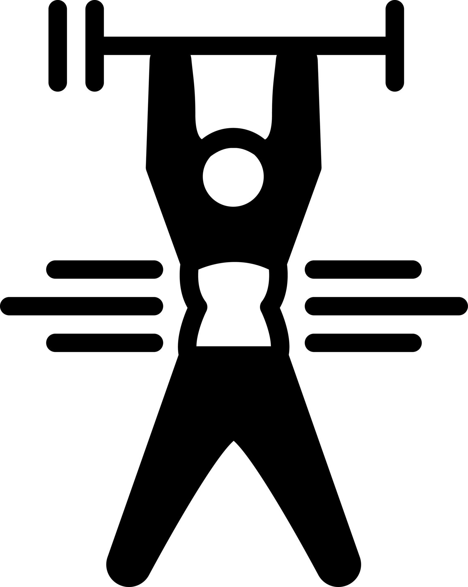 solid icon for exercise 24087205 Vector Art at Vecteezy