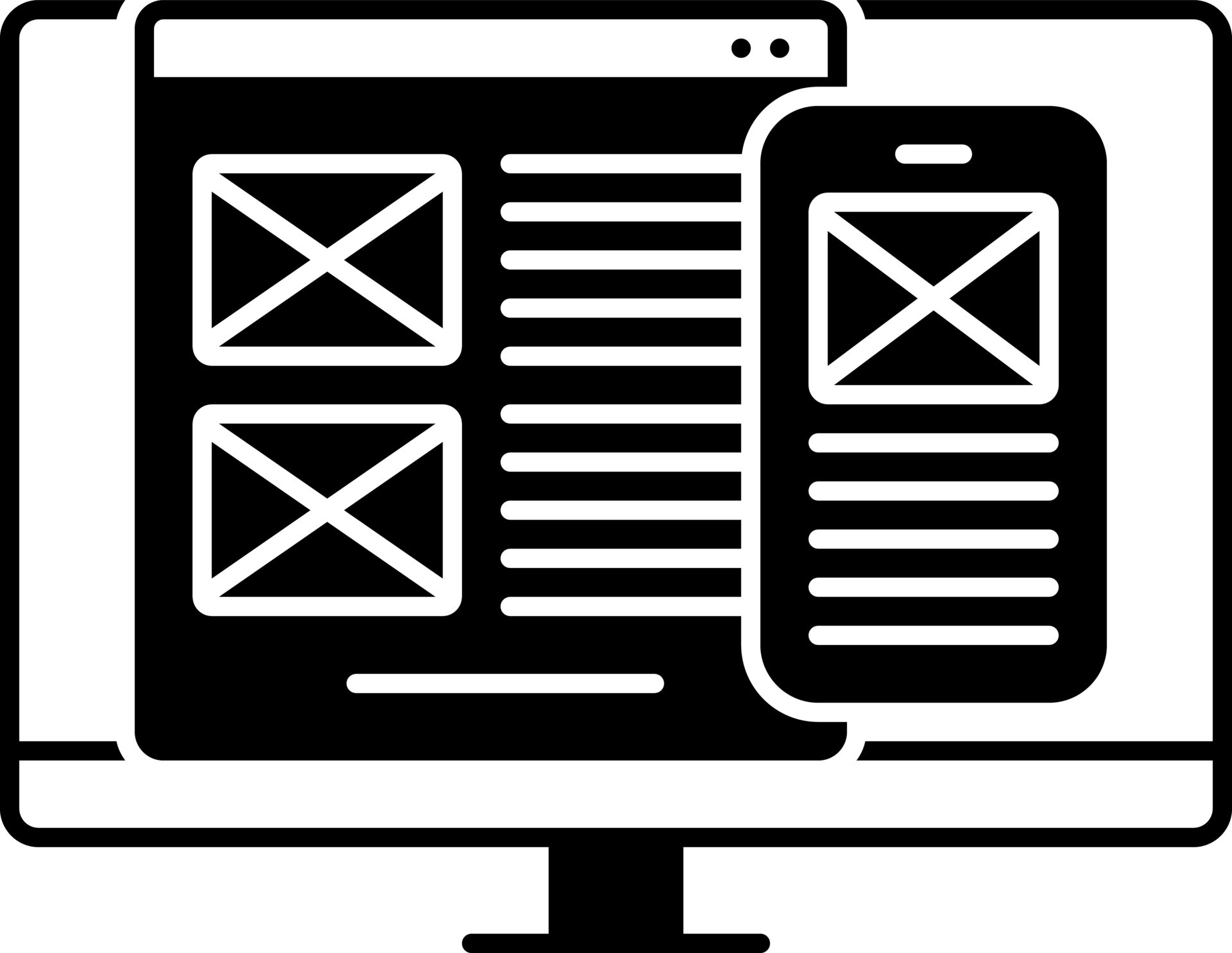 solid icon for user interface design 24087272 Vector Art at Vecteezy