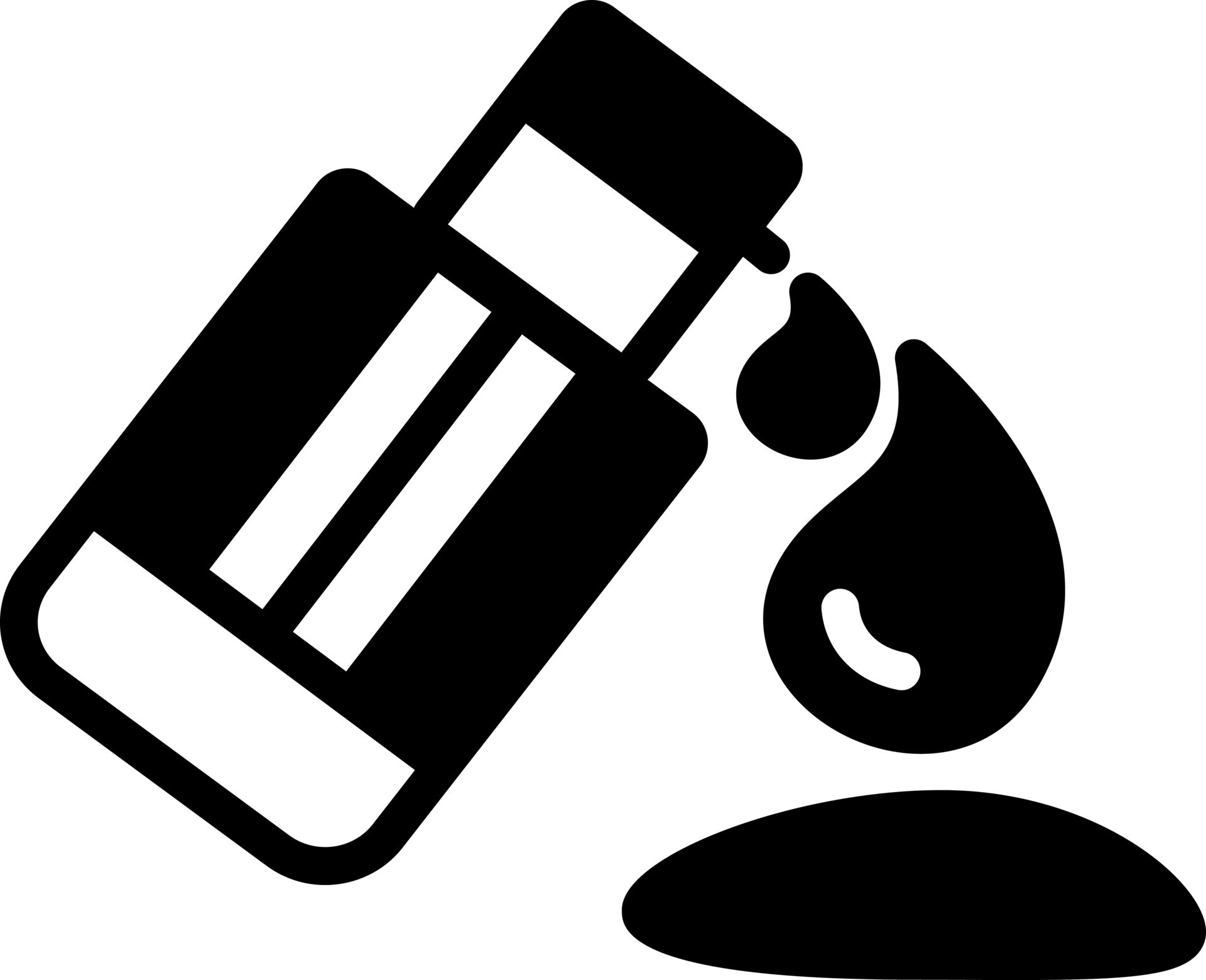 solid icon for concealer 24087563 Vector Art at Vecteezy