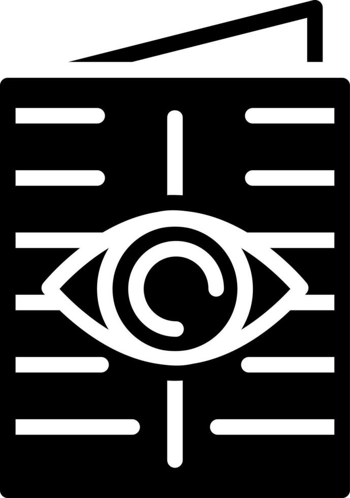 solid icon for read only 24087625 Vector Art at Vecteezy