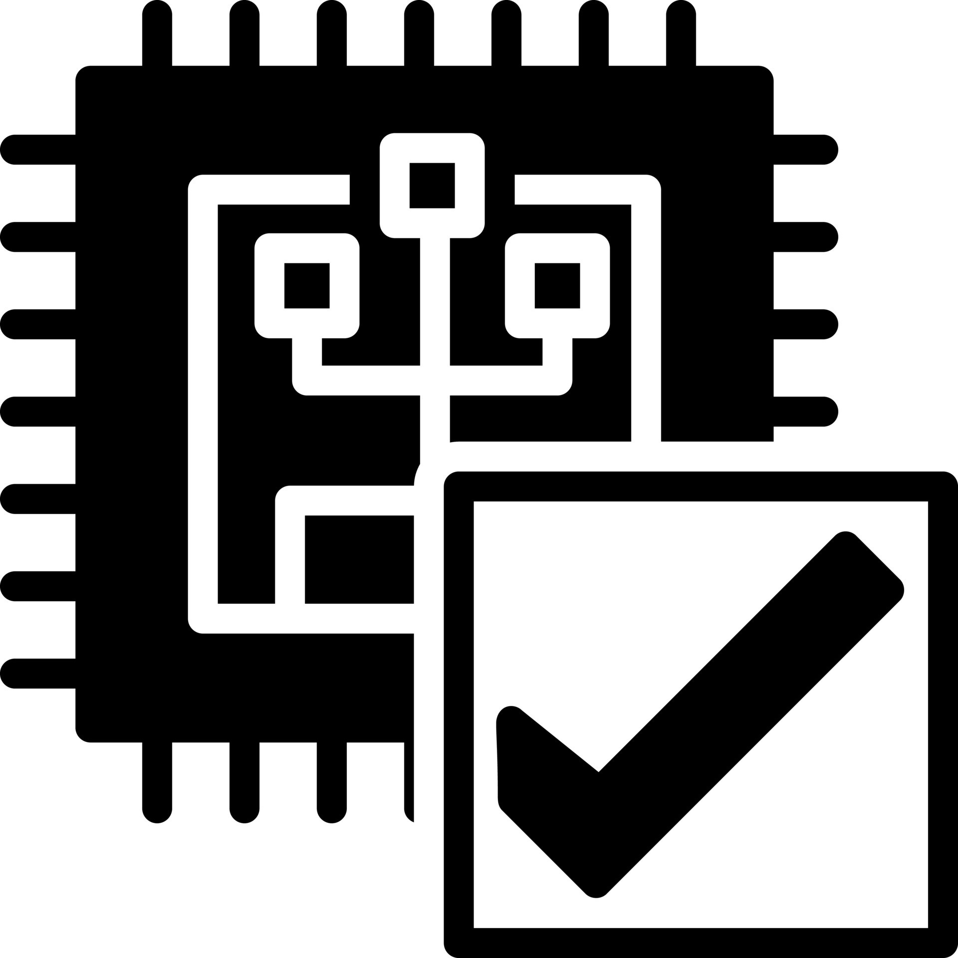 solid icon for verify 24087760 Vector Art at Vecteezy