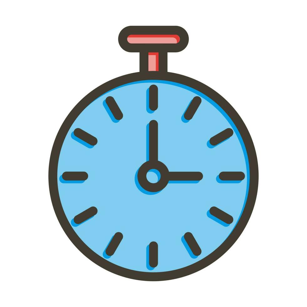 Pocket Watch Vector Thick Line Filled Colors Icon Design 24088075 ... Pocket Watch Vector Thick Line Filled Colors Icon Design 24088075 ...