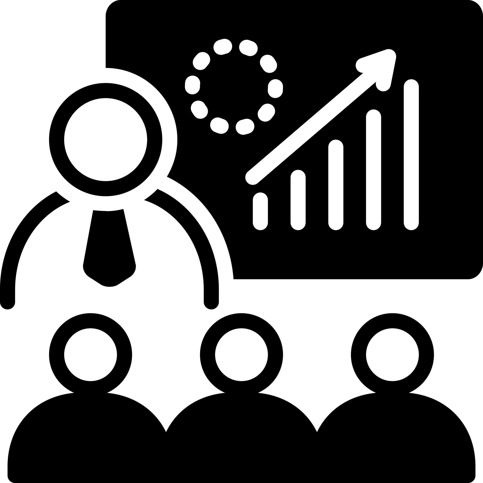 solid icon for training 24088365 Vector Art at Vecteezy