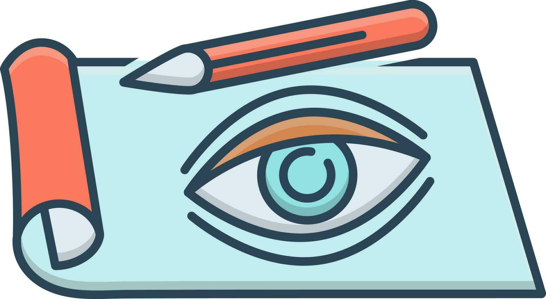 color icon for sketching 24088392 Vector Art at Vecteezy