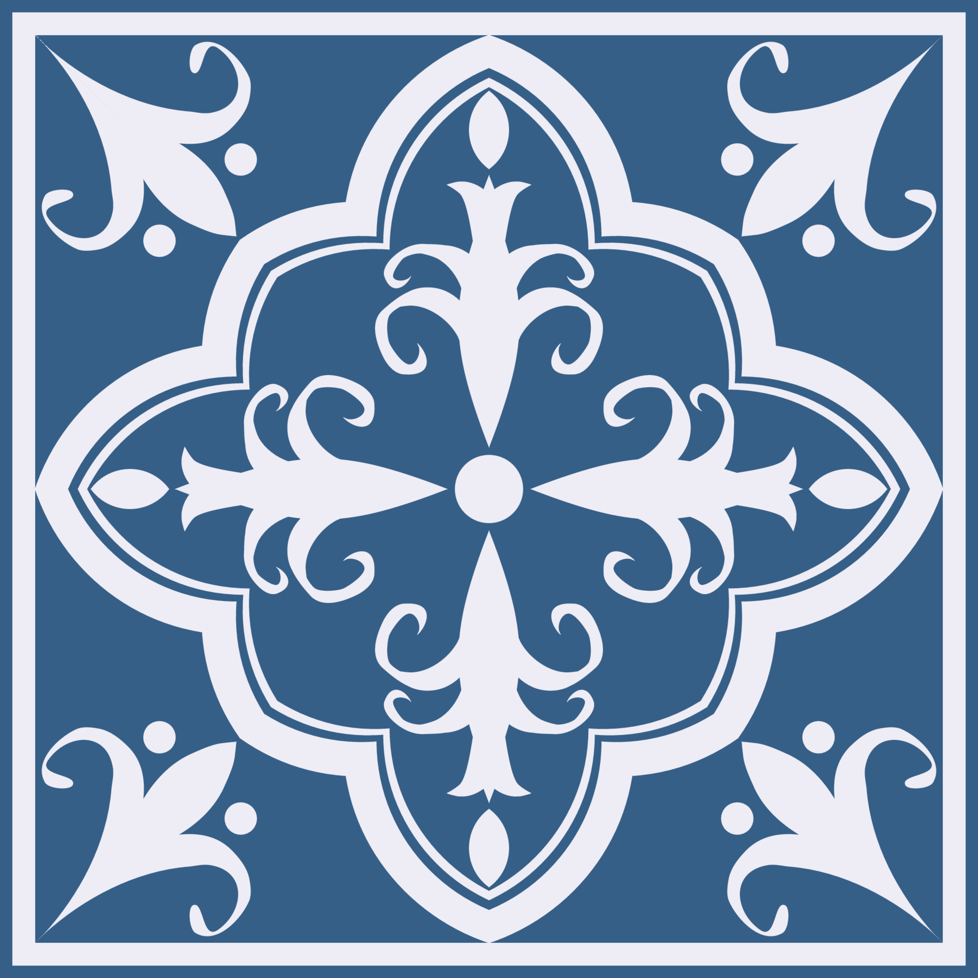 Ethnic geometric floral tile pattern. Ethnic geometric floral square ...