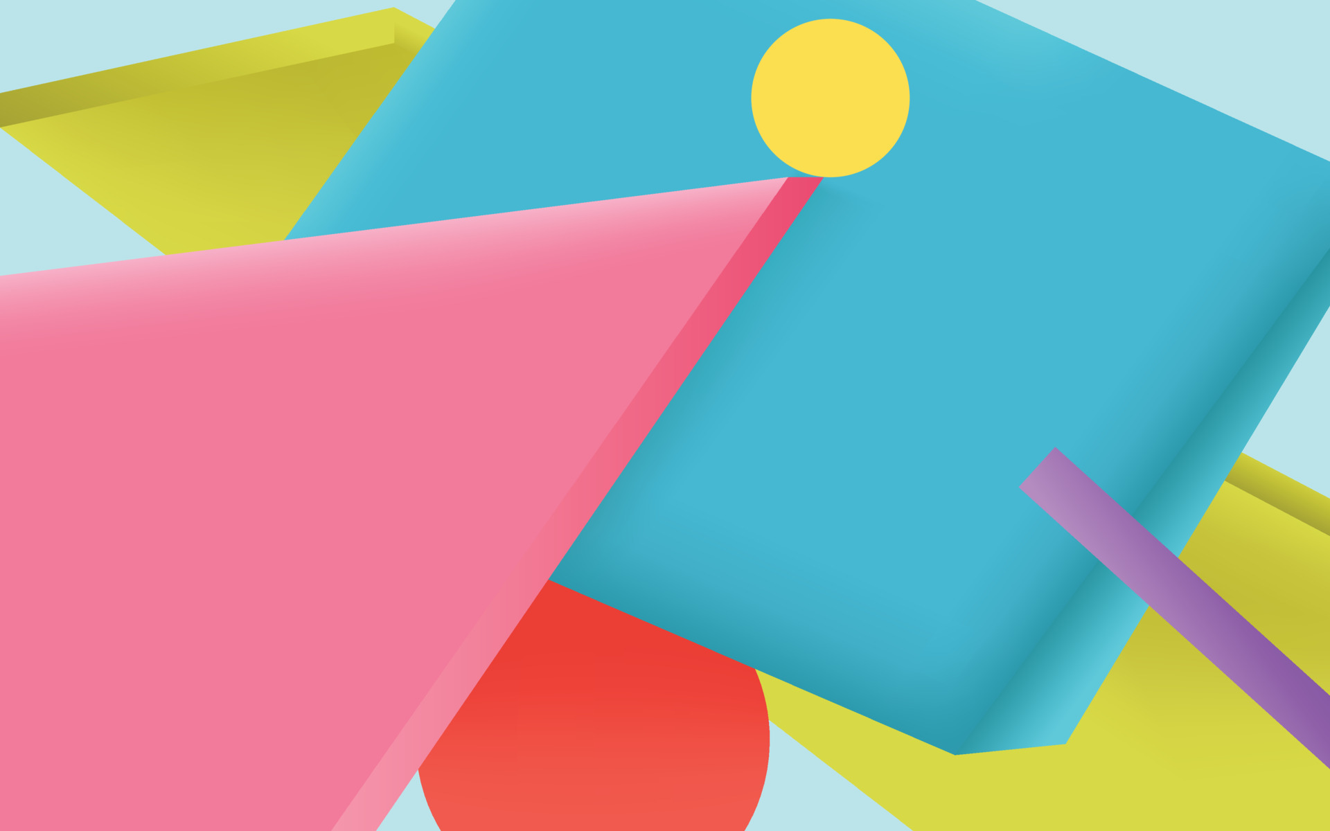 Abstract 3D gradient objects background 24088825 Vector Art at Vecteezy