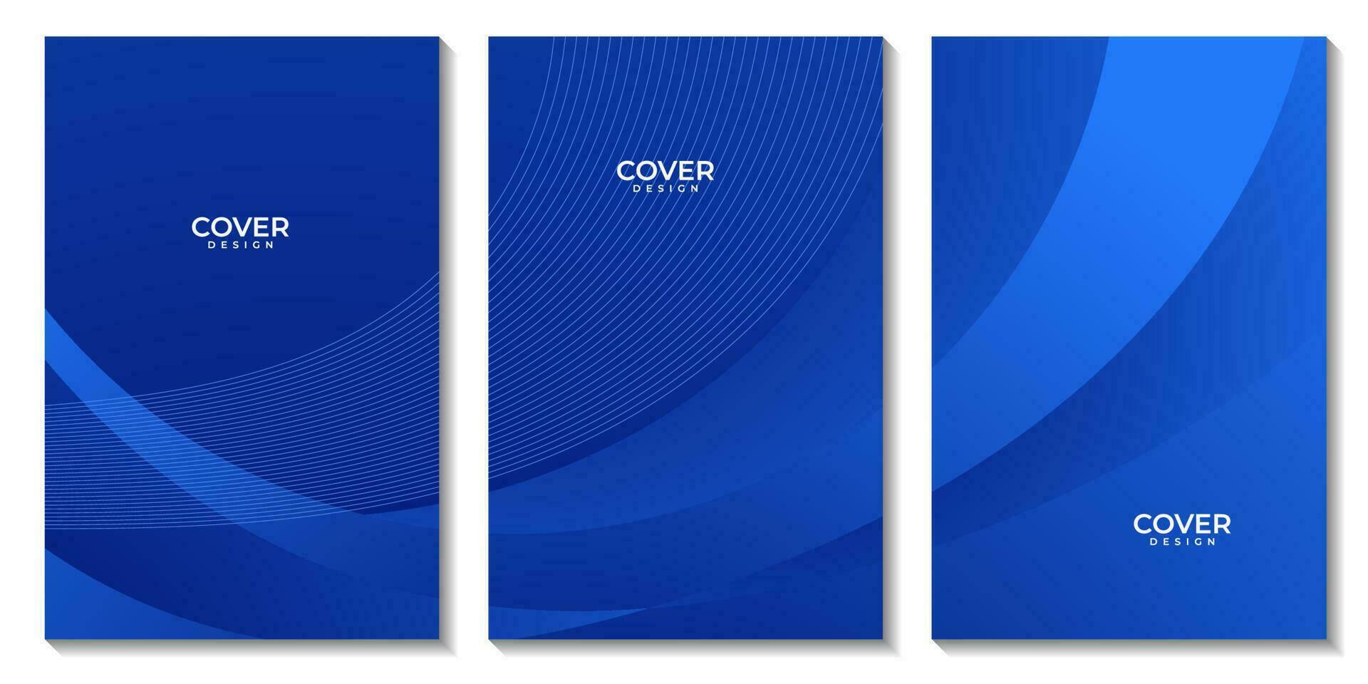 Set Of Abstract Blue Wave Gradient Background With Lines 24089440 Vector Art At Vecteezy