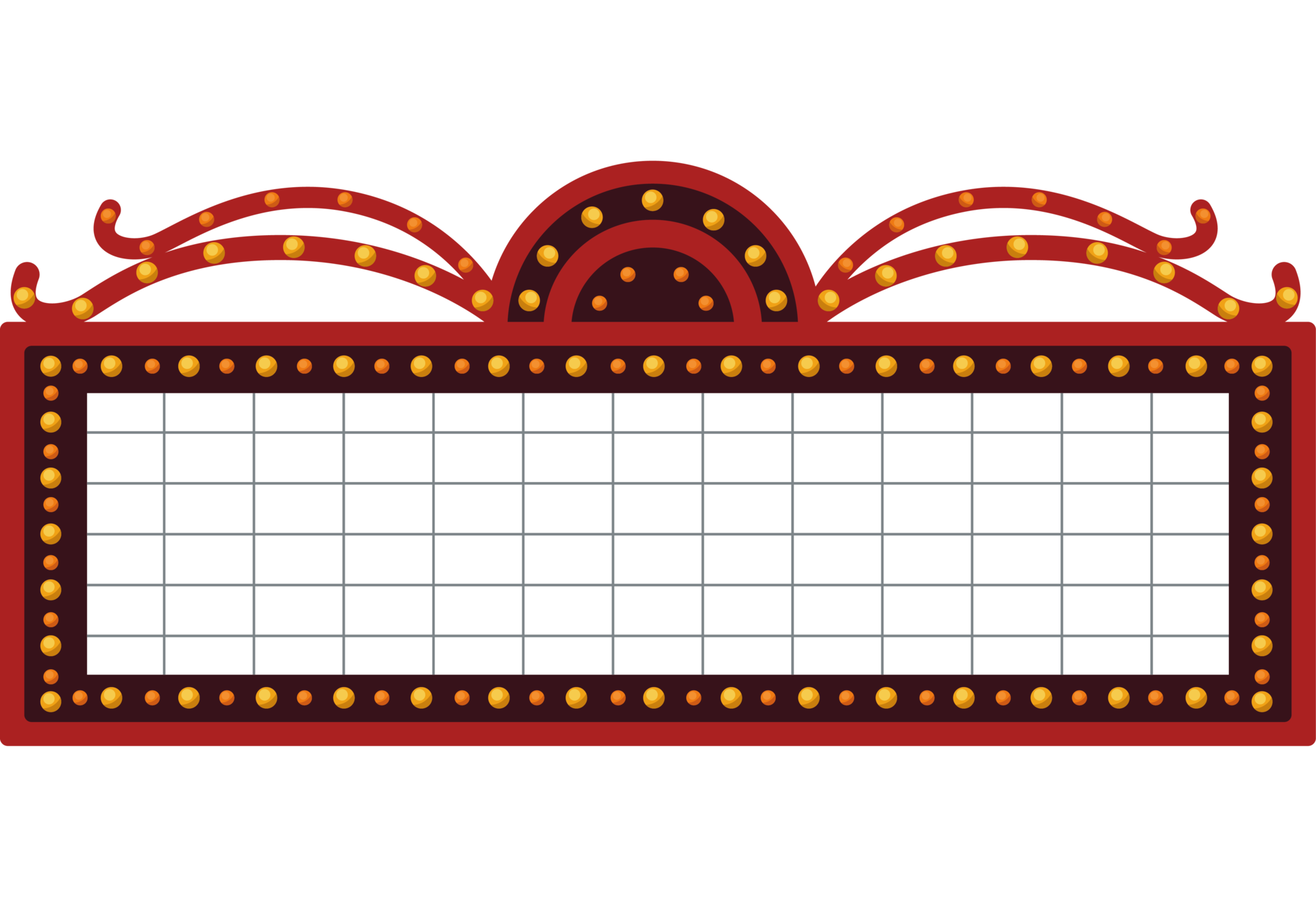 cinema theater billboard light 24089547 PNG