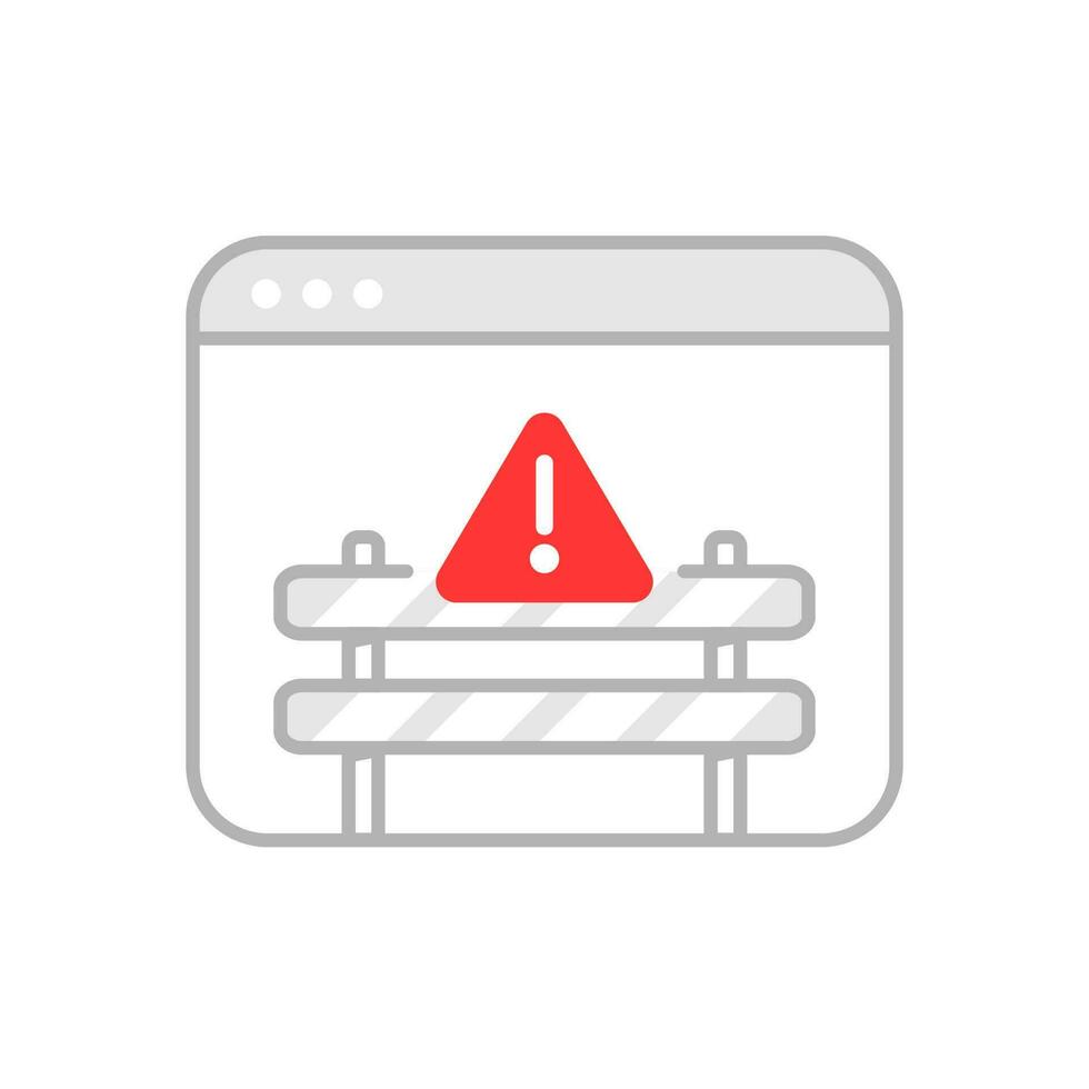 error, locked page, access denied concept illustration flat design vector eps10. modern graphic ...