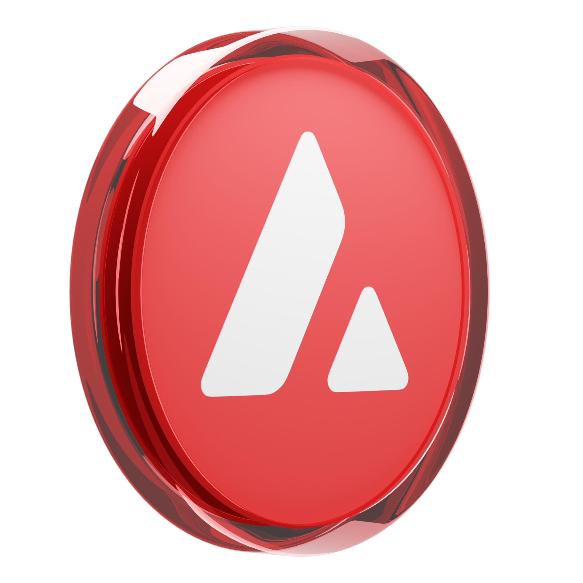 Avalanche ,AVAX Glass Crypto Coin 3D Illustration 24092644 PNG Avalanche ,AVAX Glass Crypto Coin 3D Illustration 24092644 PNG