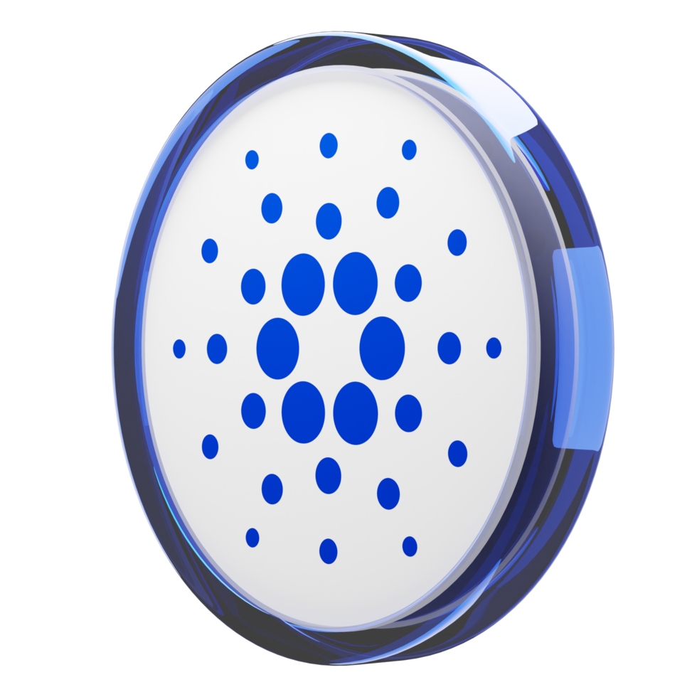Cardano ,ADA Glass Crypto Coin 3D Illustration 24092729 PNG Cardano ,ADA Glass Crypto Coin 3D Illustration 24092729 PNG