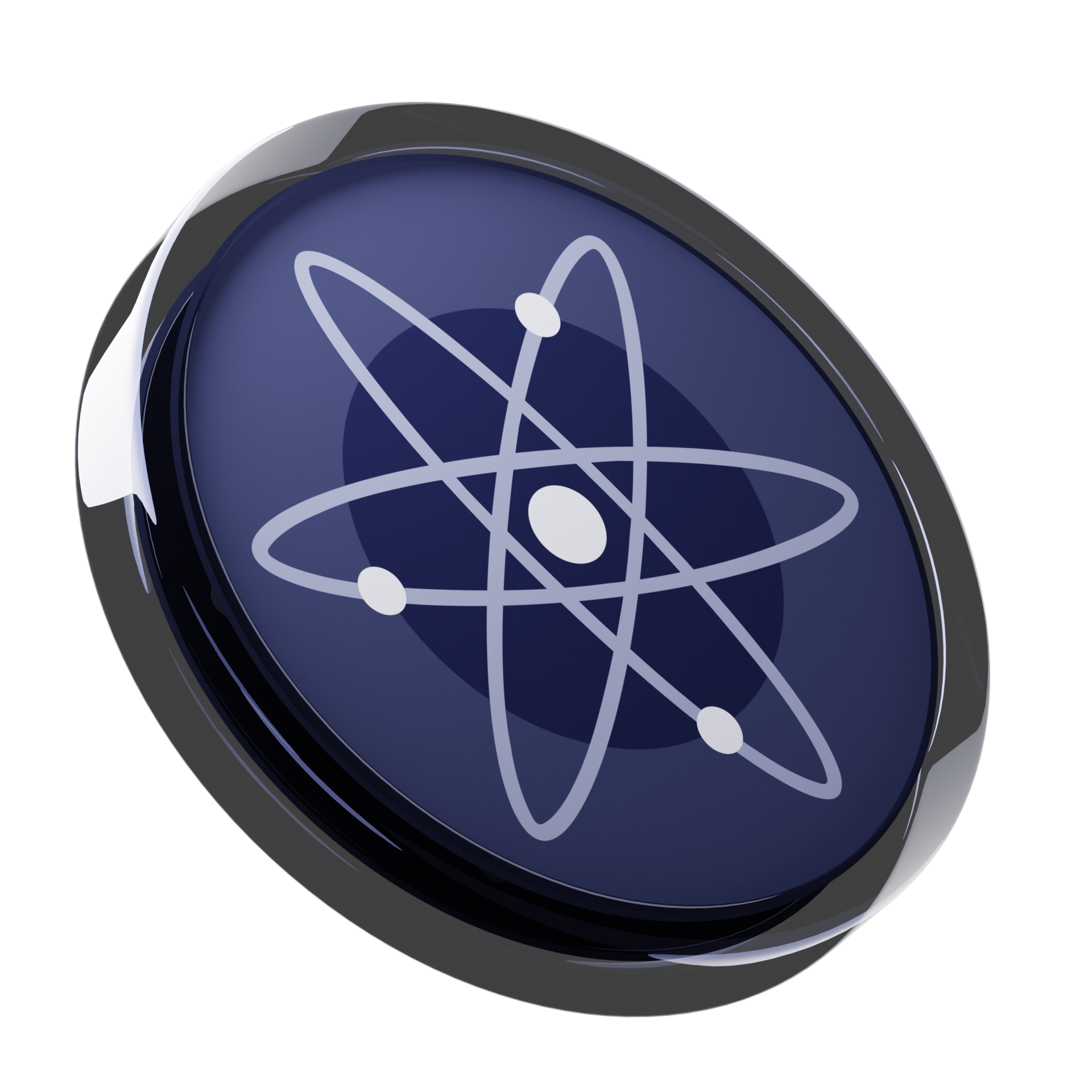 Cosmos ,ATOM Glass Crypto Coin 3D Illustration 24092787 PNG Cosmos ,ATOM Glass Crypto Coin 3D Illustration 24092787 PNG