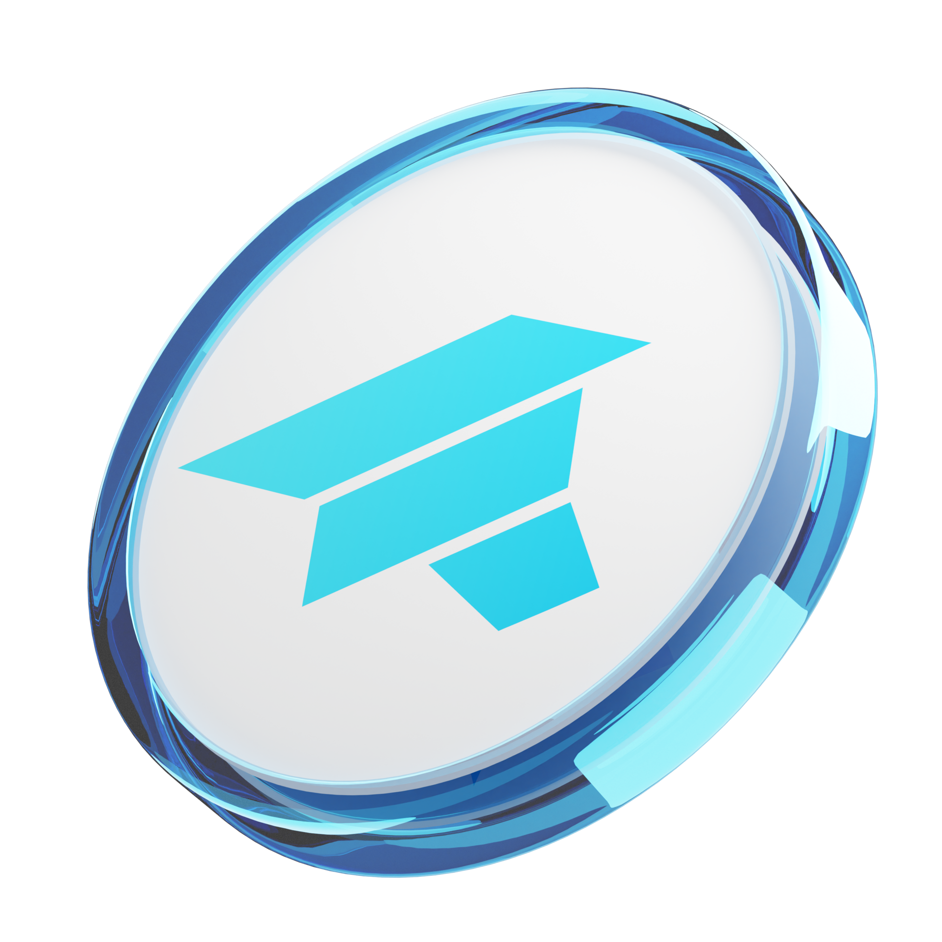 DAO Maker ,DAO Glass Crypto Coin 3D Illustration 24092807 PNG DAO Maker ,DAO Glass Crypto Coin 3D Illustration 24092807 PNG