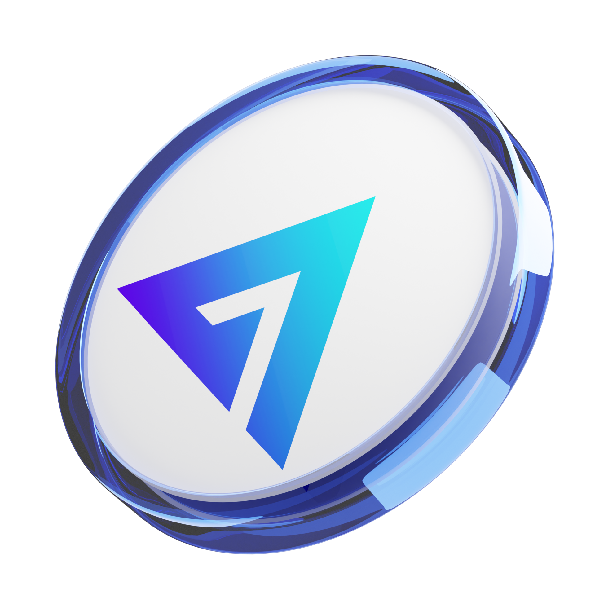 GMX Glass Crypto Coin 3D Illustration 24092900 PNG GMX Glass Crypto Coin 3D Illustration 24092900 PNG
