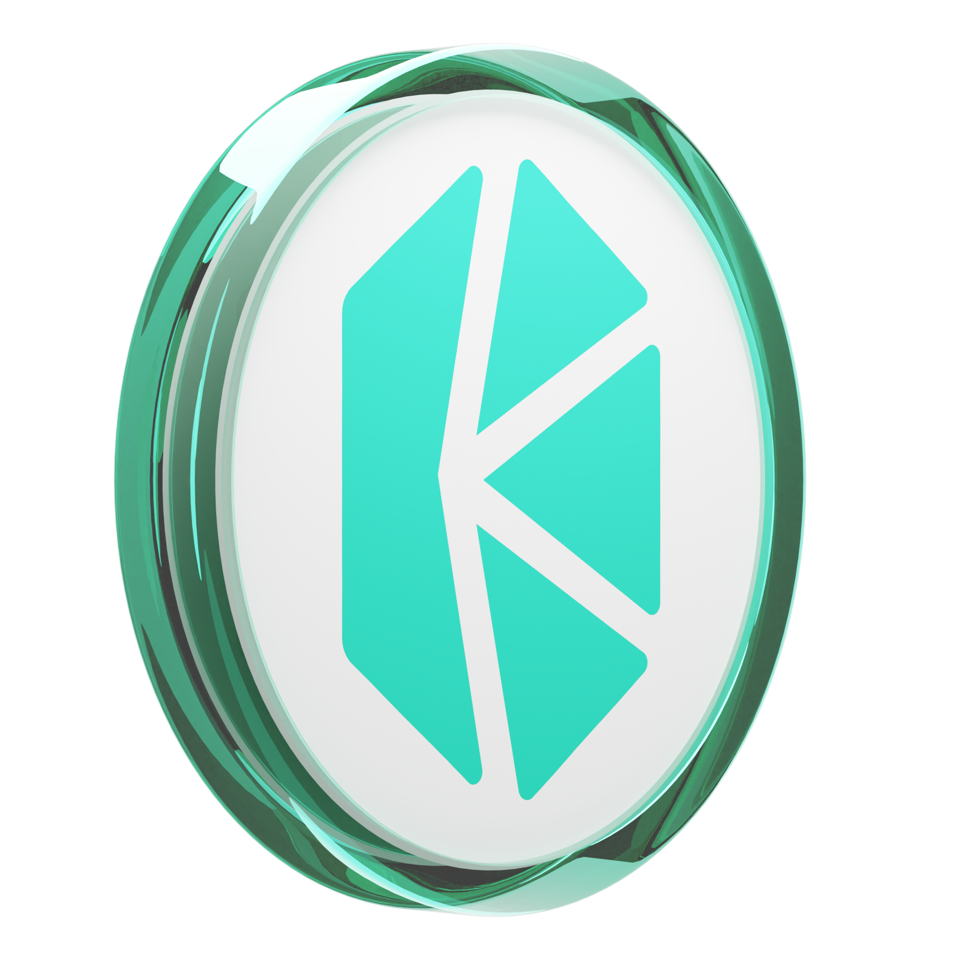 Kyber Network Crystal v2 ,KNC Glass Crypto Coin 3D Illustration ... Kyber Network Crystal v2 ,KNC Glass Crypto Coin 3D Illustration ...