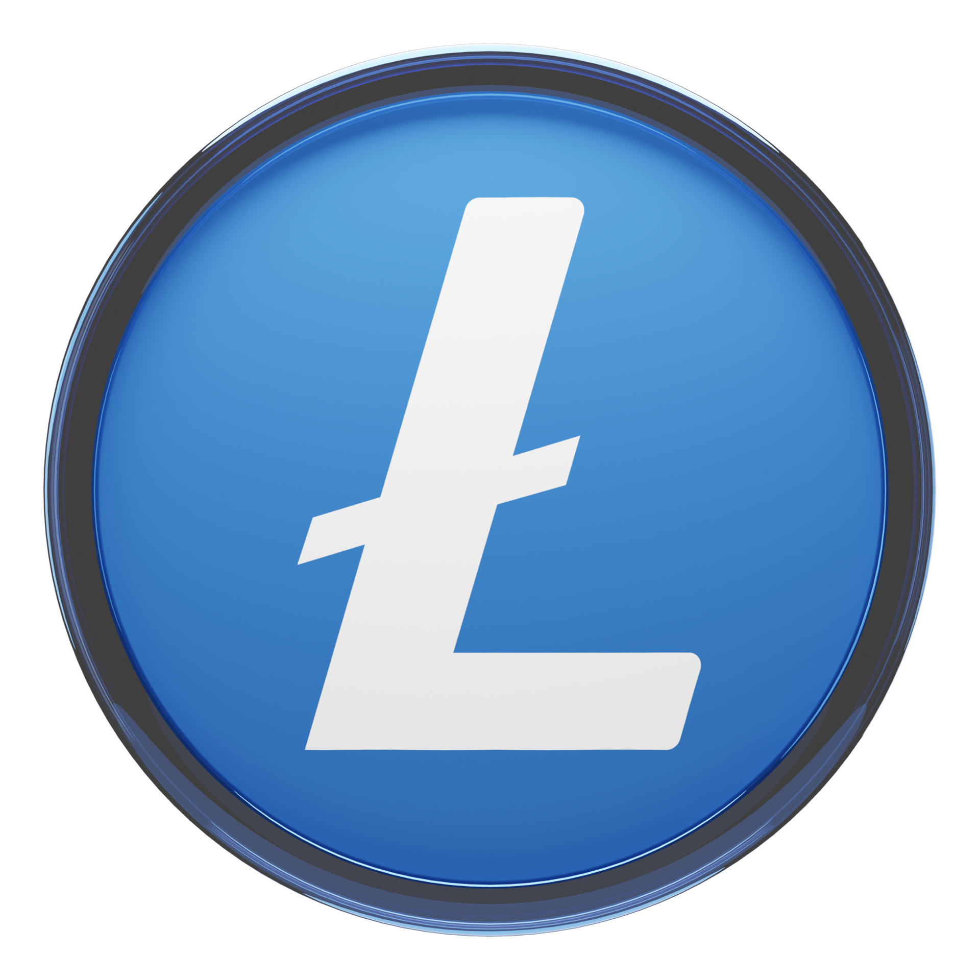 Litecoin ,LTC Glass Crypto Coin 3D Illustration 24093060 PNG Litecoin ,LTC Glass Crypto Coin 3D Illustration 24093060 PNG