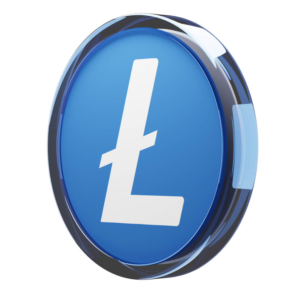 Litecoin ,LTC Glass Crypto Coin 3D Illustration 24093062 PNG Litecoin ,LTC Glass Crypto Coin 3D Illustration 24093062 PNG