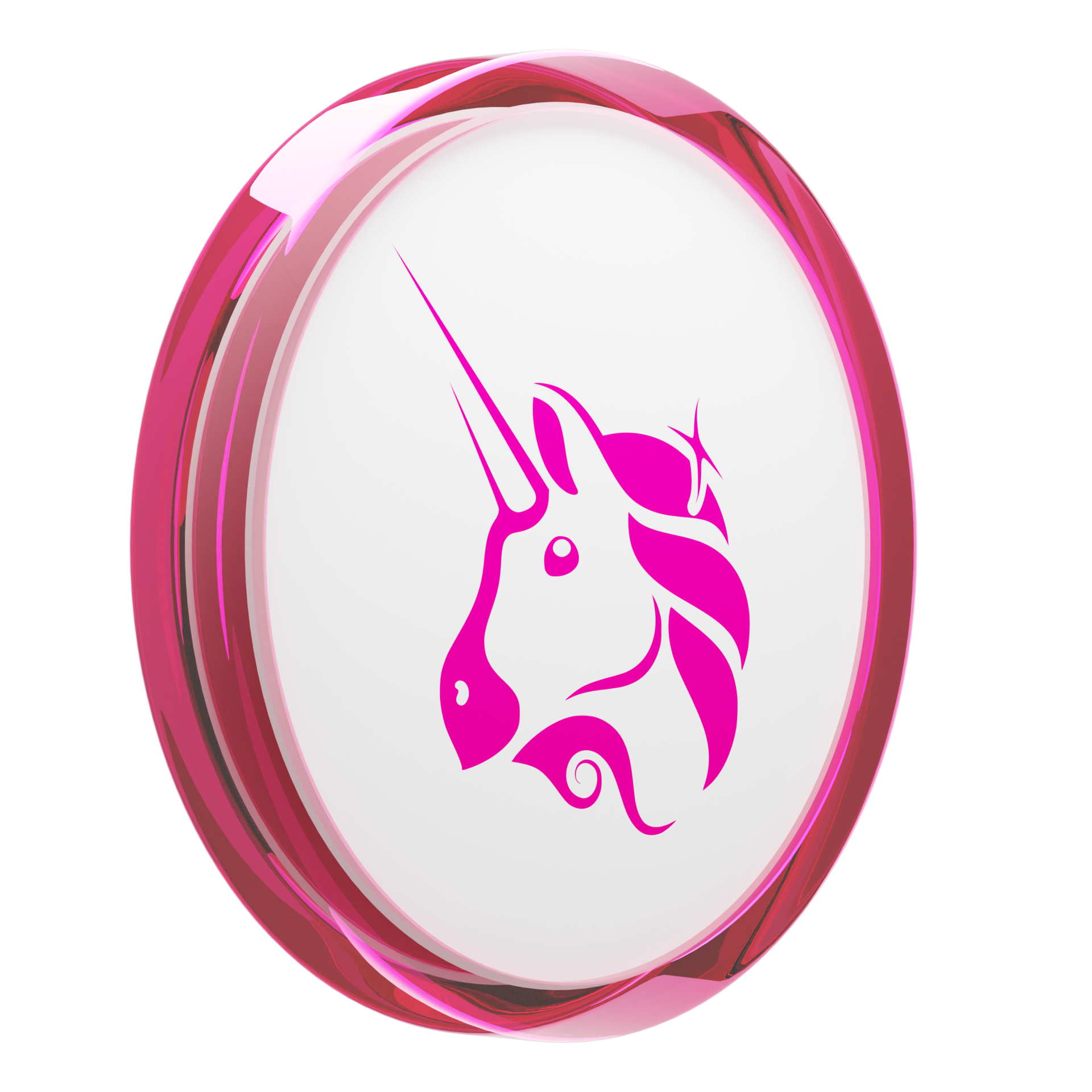 Uniswap ,UNI Glass Crypto Coin 3D Illustration 24093482 PNG Uniswap ,UNI Glass Crypto Coin 3D Illustration 24093482 PNG
