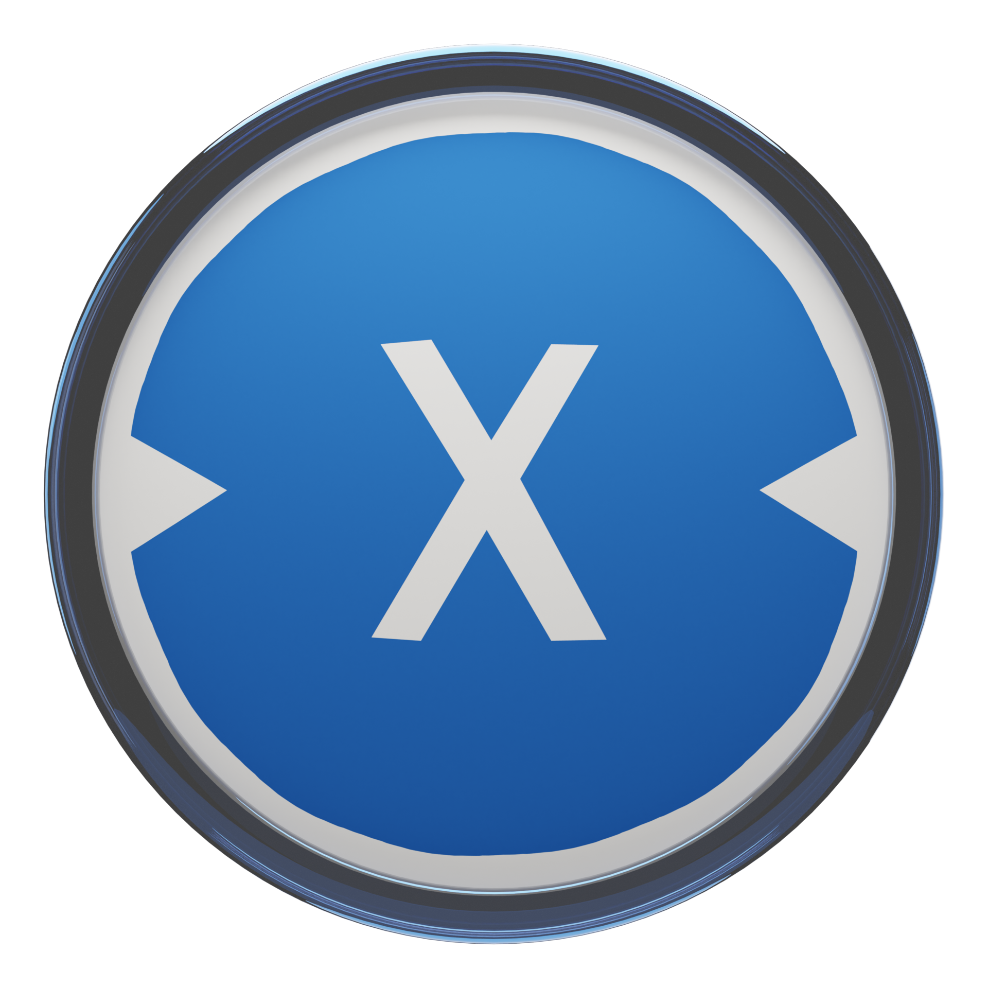 XDC Network ,XDC Glass Crypto Coin 3D Illustration 24093512 PNG