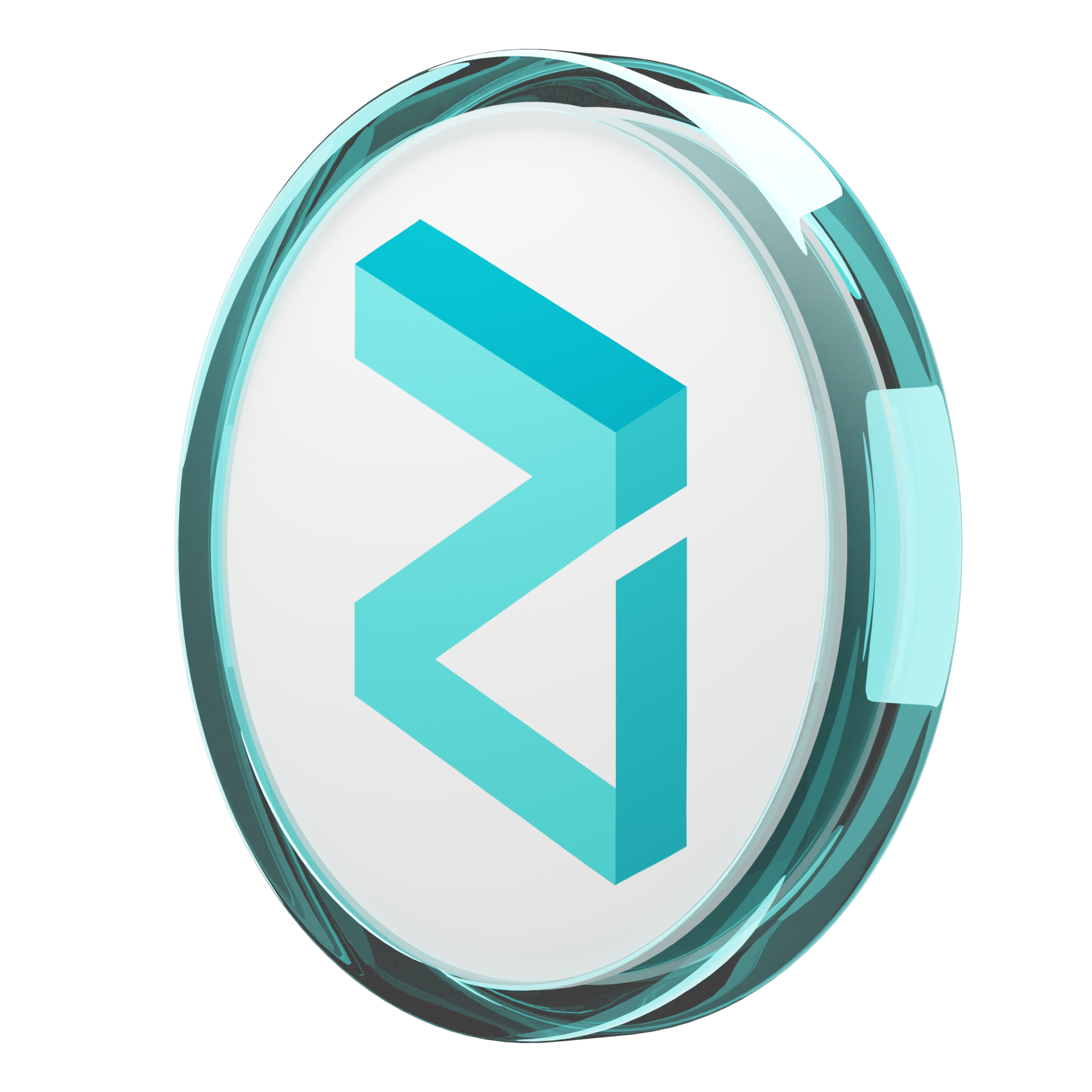 Zilliqa ,ZIL Glass Crypto Coin 3D Illustration 24093526 PNG Zilliqa ,ZIL Glass Crypto Coin 3D Illustration 24093526 PNG