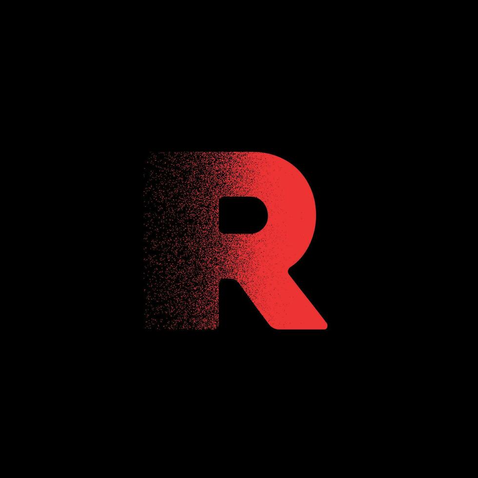 letra R. rojo alfabeto letras. 24093953 Vector en Vecteezy